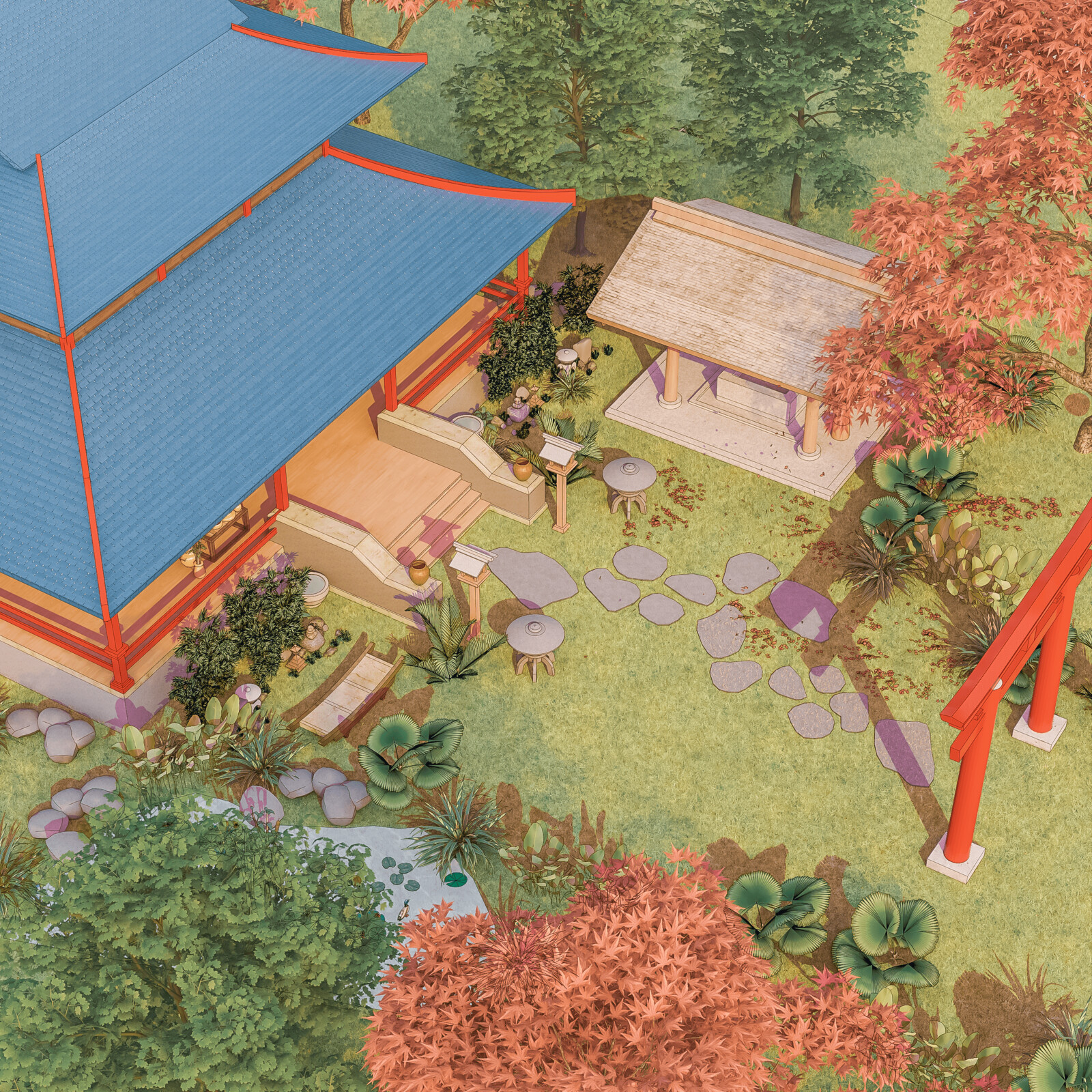 Omorphia Visual - The Art of Japanese Castle 🏯