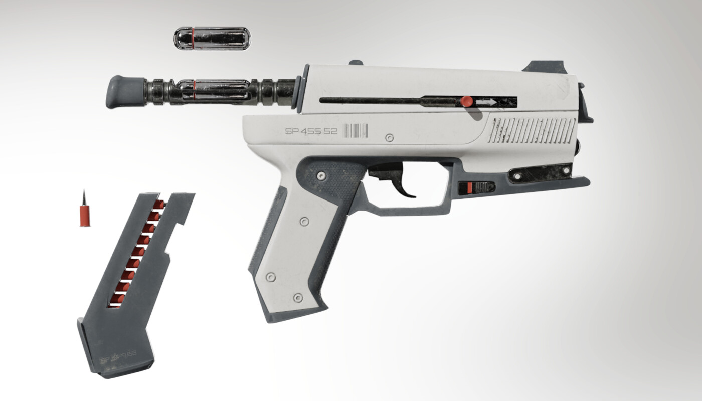 Vispins - sci fi gun tranquilizer