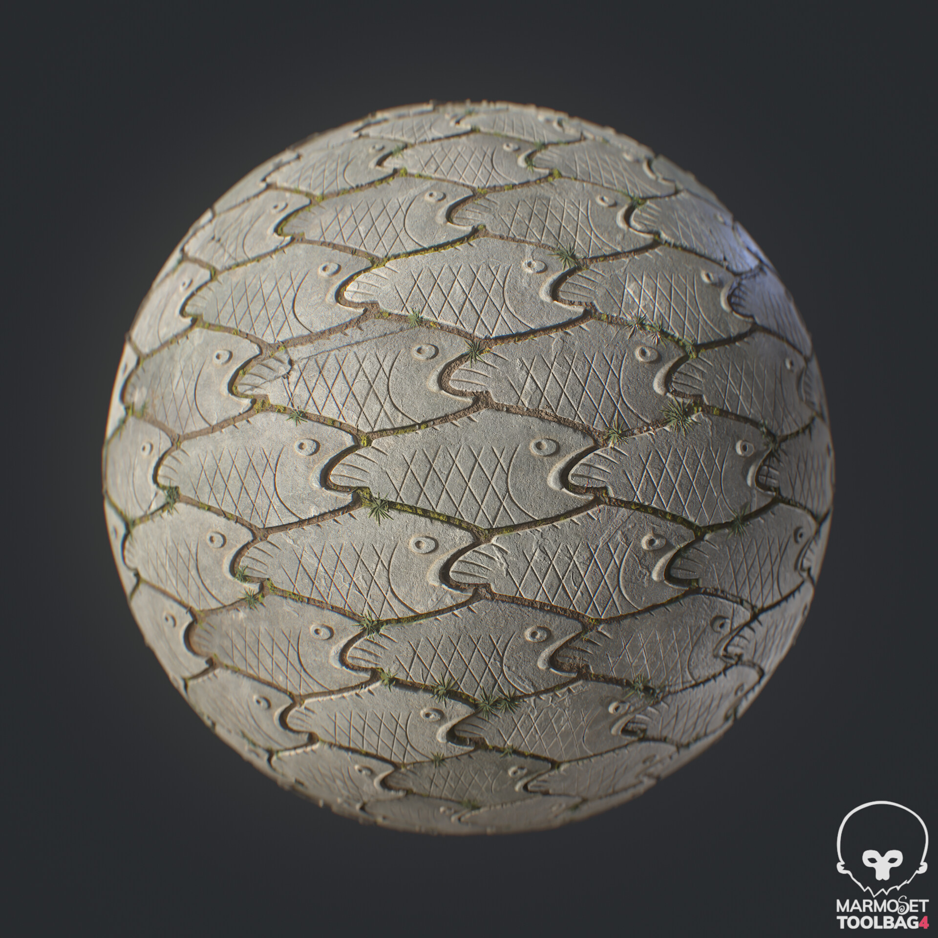 ArtStation - Floor tile material practice