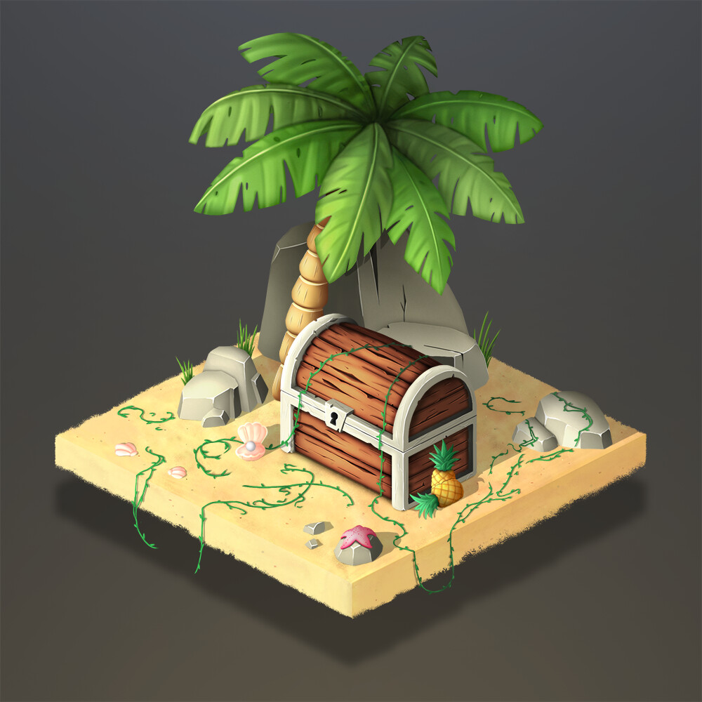 ArtStation - Treasure Island
