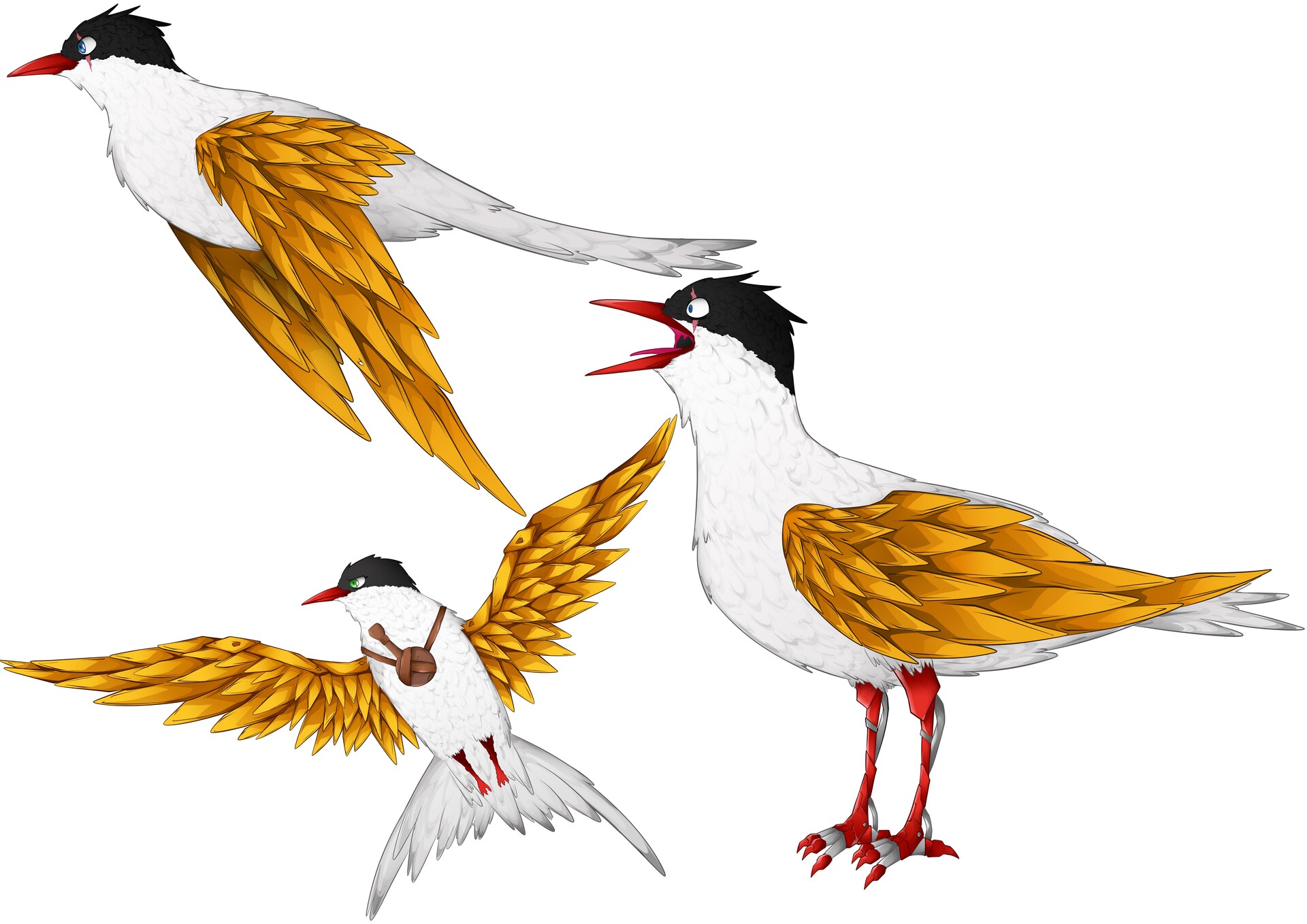 ArtStation - Tiyou and Chloé Character design’