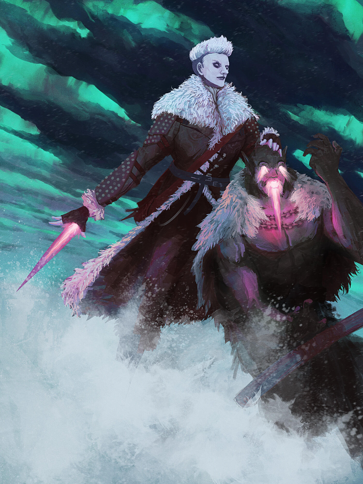 ArtStation - Isz, Changeling Soulknife.