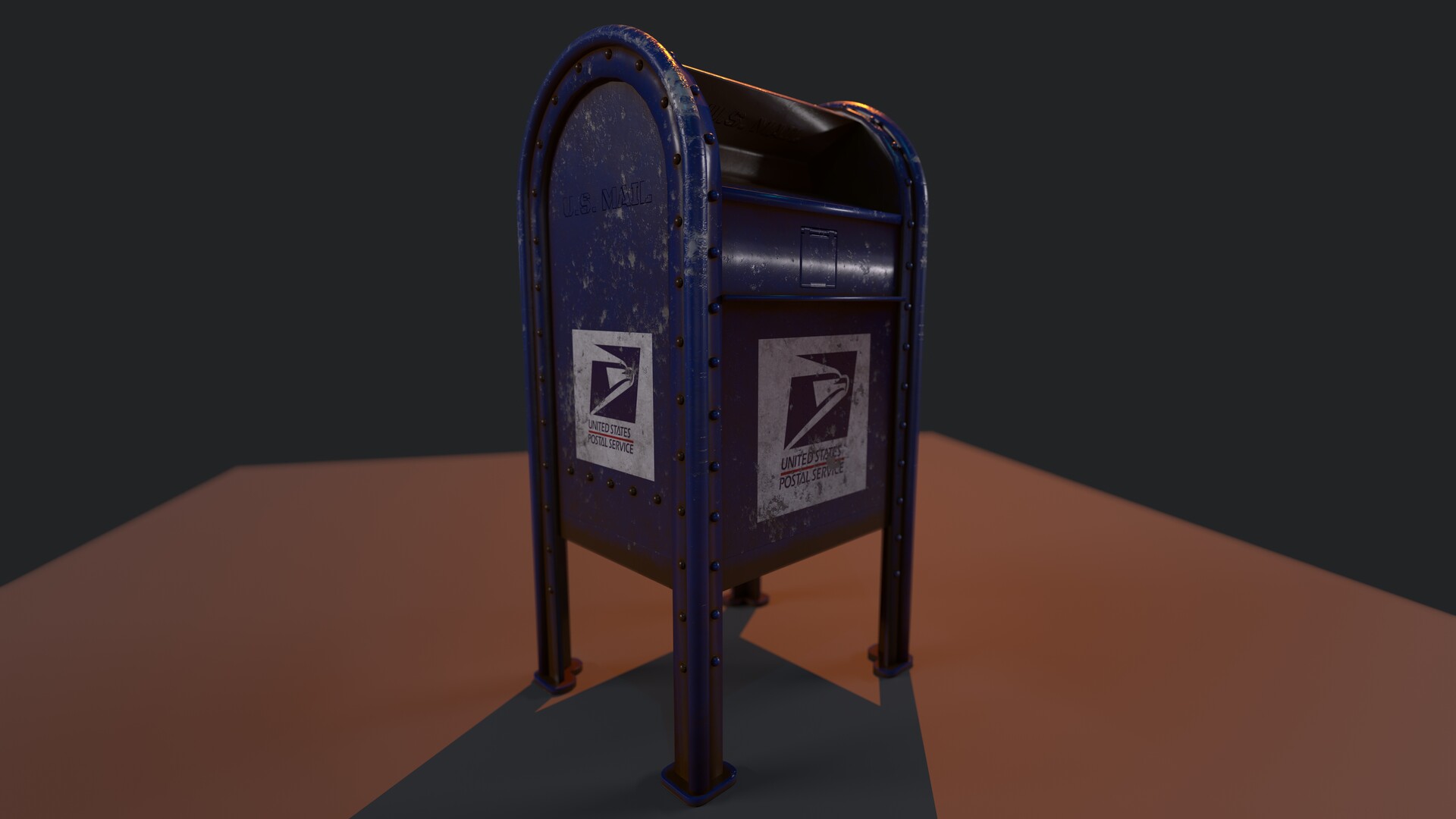 ArtStation - U.S.MAIL letter box
