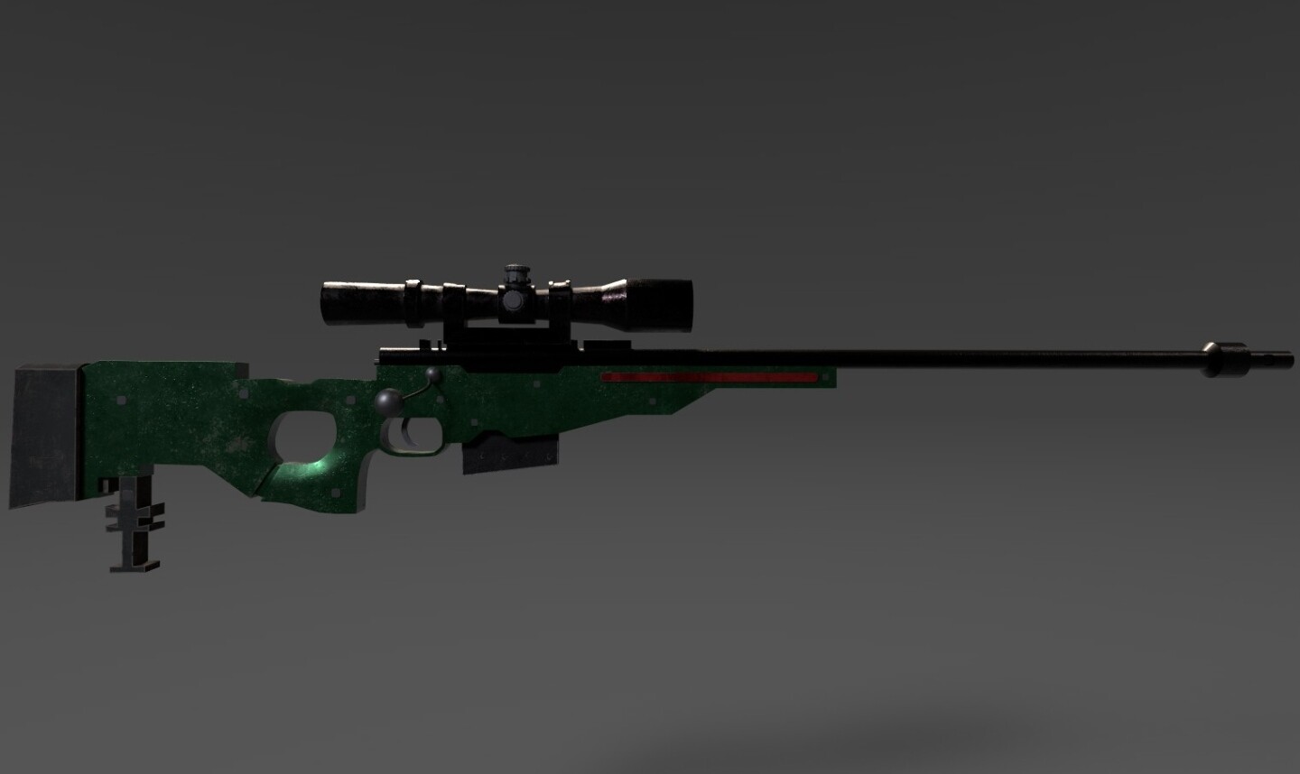 ArtStation - AWM Sniper Rifle