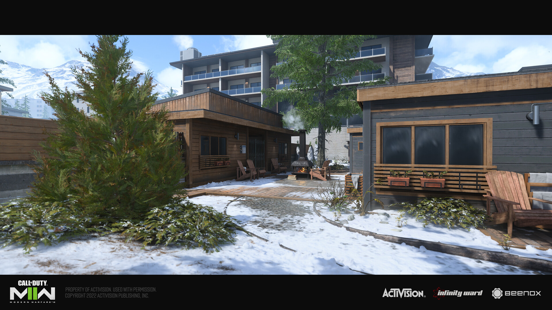 Jeremy Delwarte - Call of duty: Modern Warfare II - Himmelmatt Expo Sauna