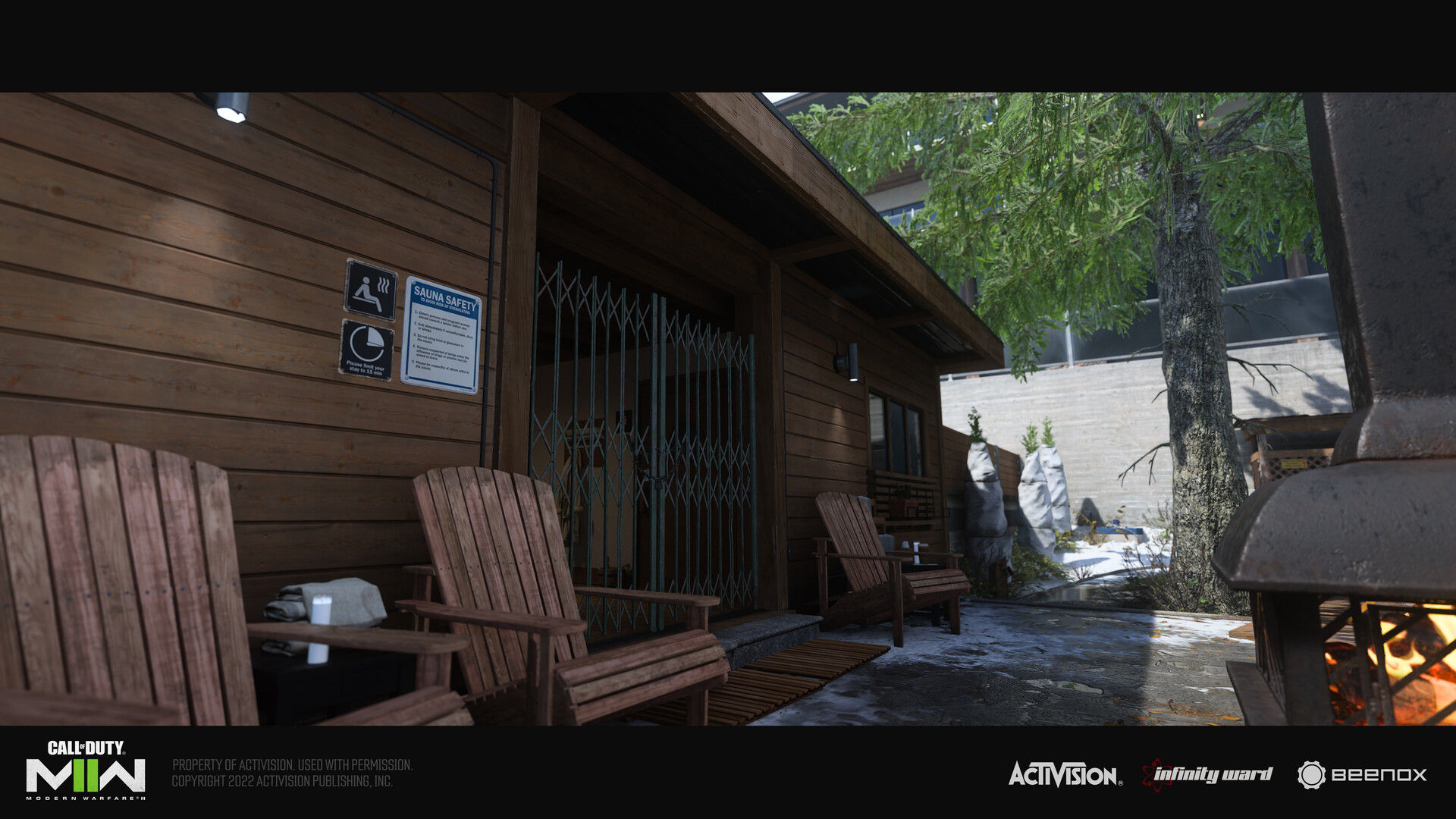 Jeremy Delwarte - Call of duty: Modern Warfare II - Himmelmatt Expo Sauna