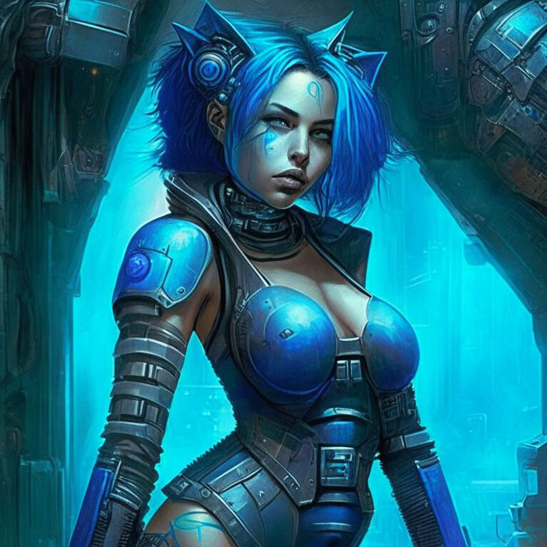 ArtStation - DANCE CYBERPUNK PLANET MANDALORE