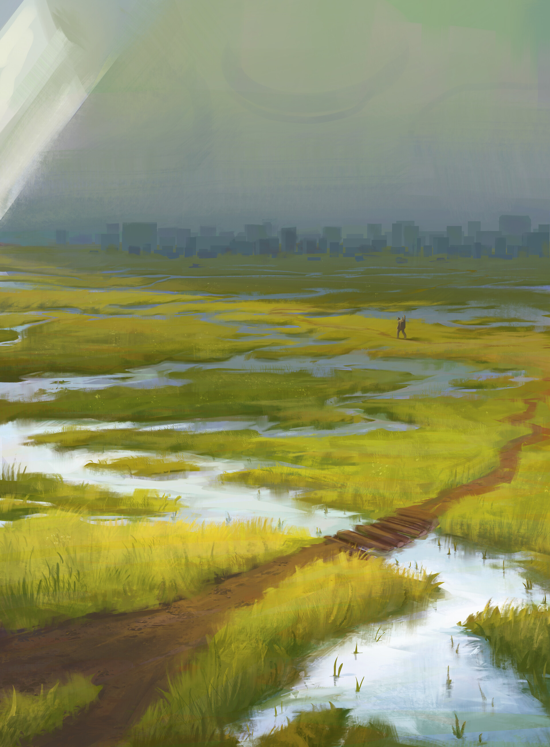 ArtStation - GADAAR - A path to the city