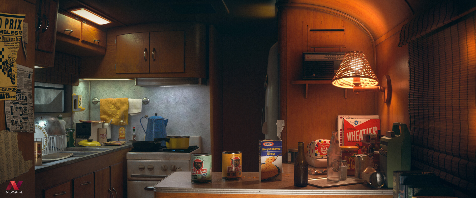 ArtStation - Cliff Booth's caravan