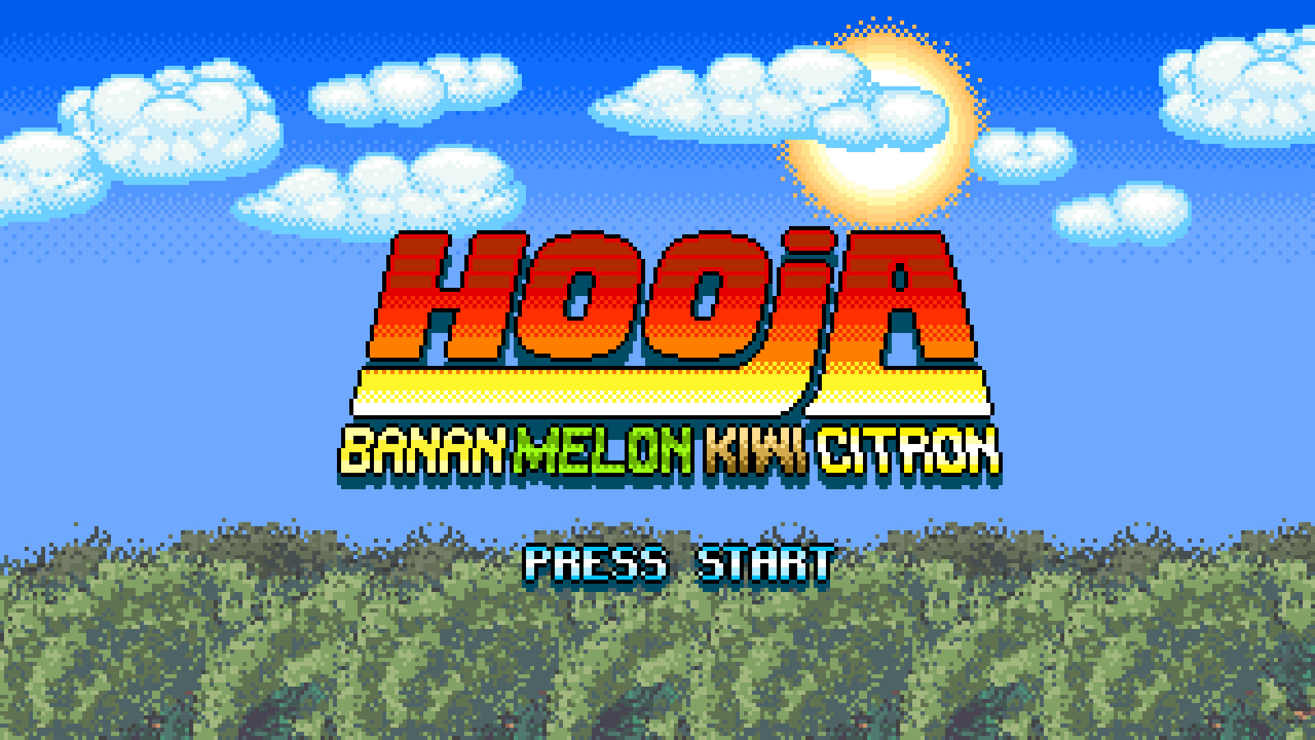 ArtStation - OFFICIAL PIXEL ART WORK "Hooja - Banan Melon Kiwi & Citron"