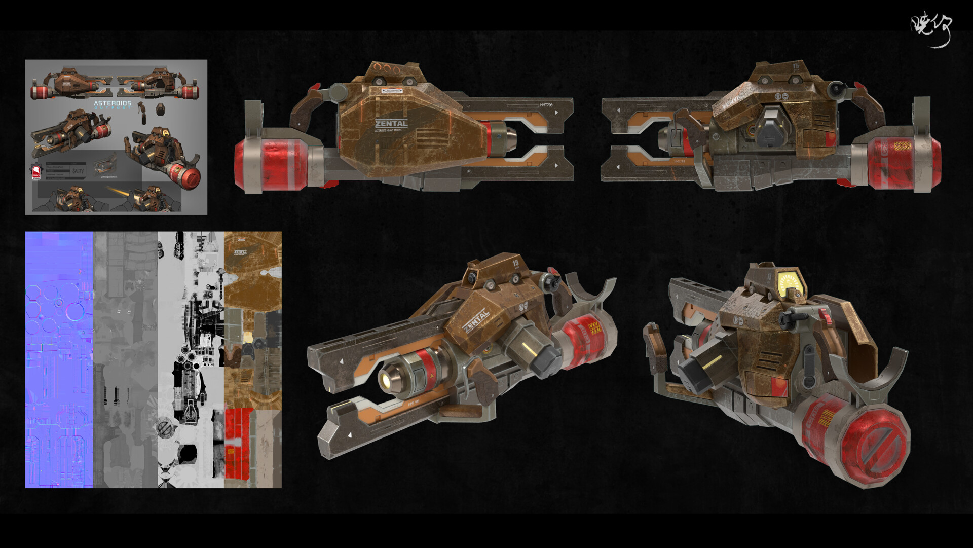 ArtStation - MINIGUN