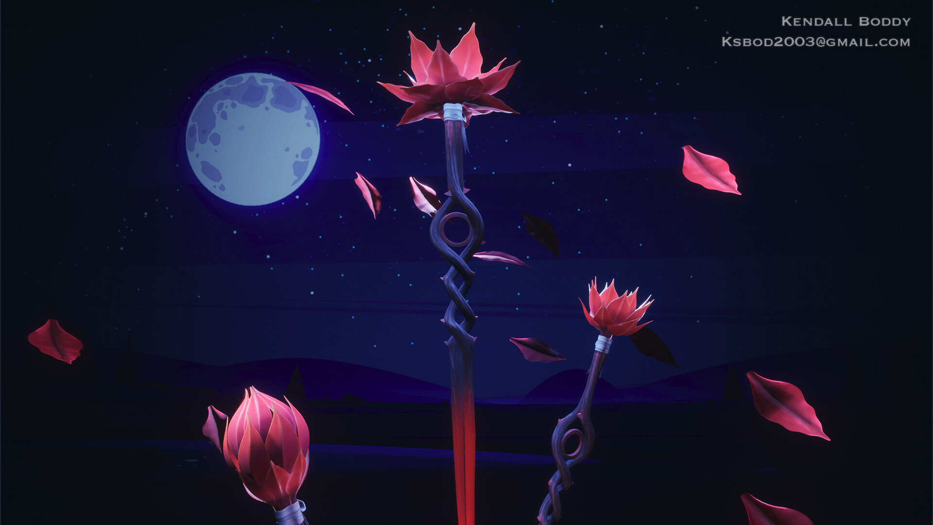 ArtStation - Bleeding Bouquet