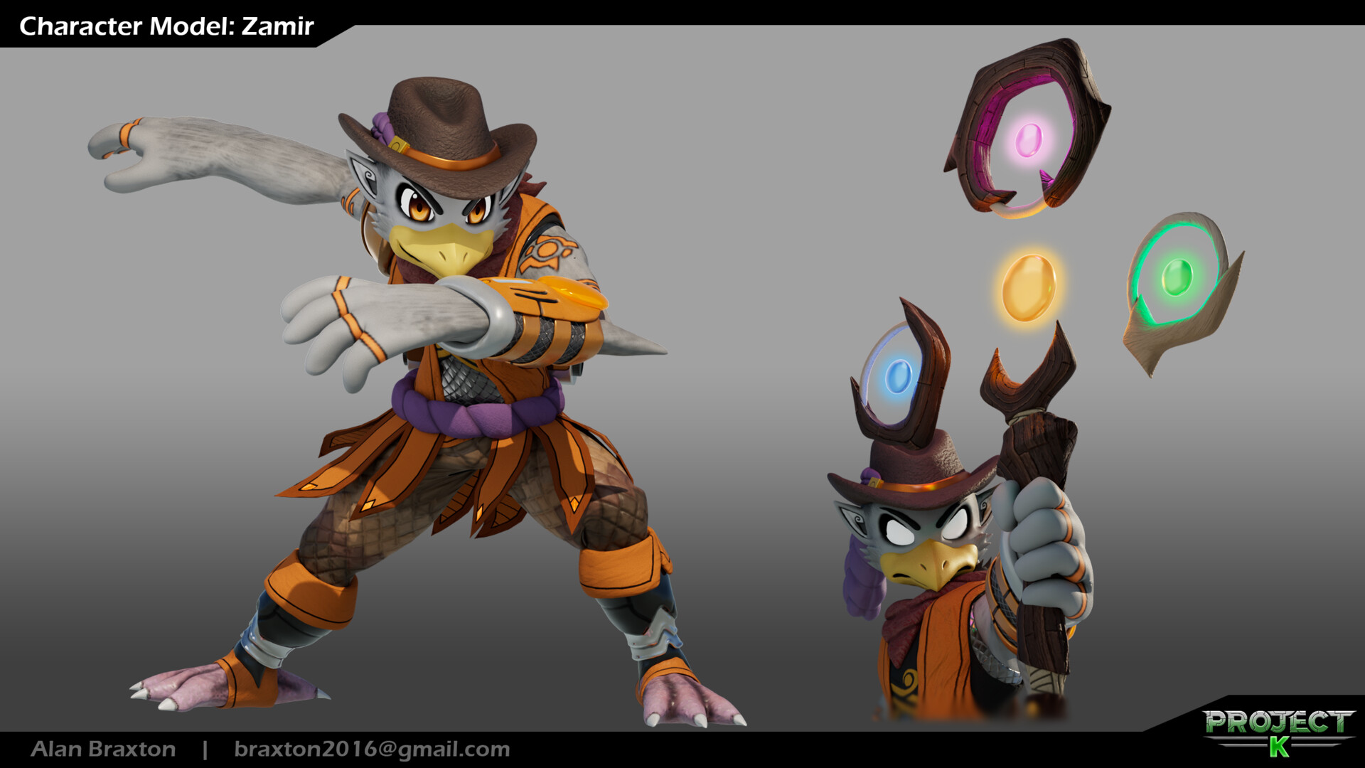 Alan Braxton - Zamir - Model