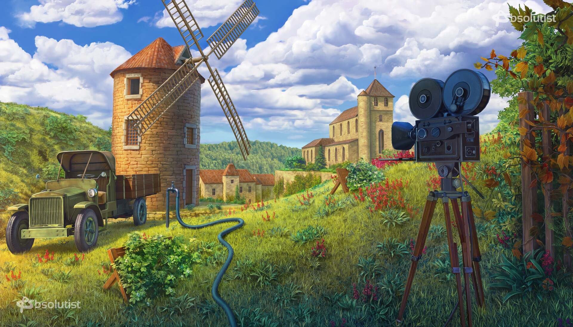 ArtStation - Countryside Beauty