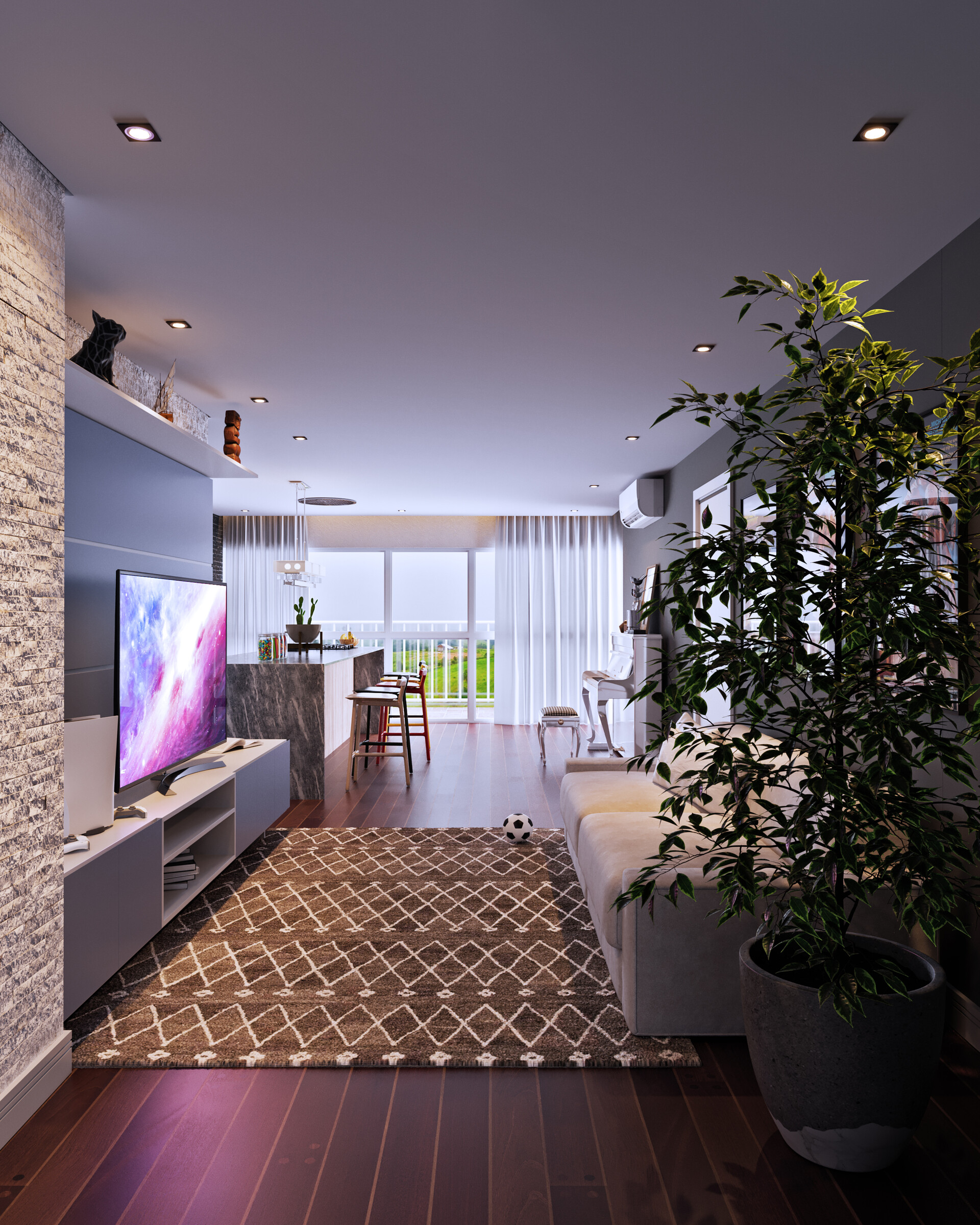 ArtStation - Apartamento LIVING