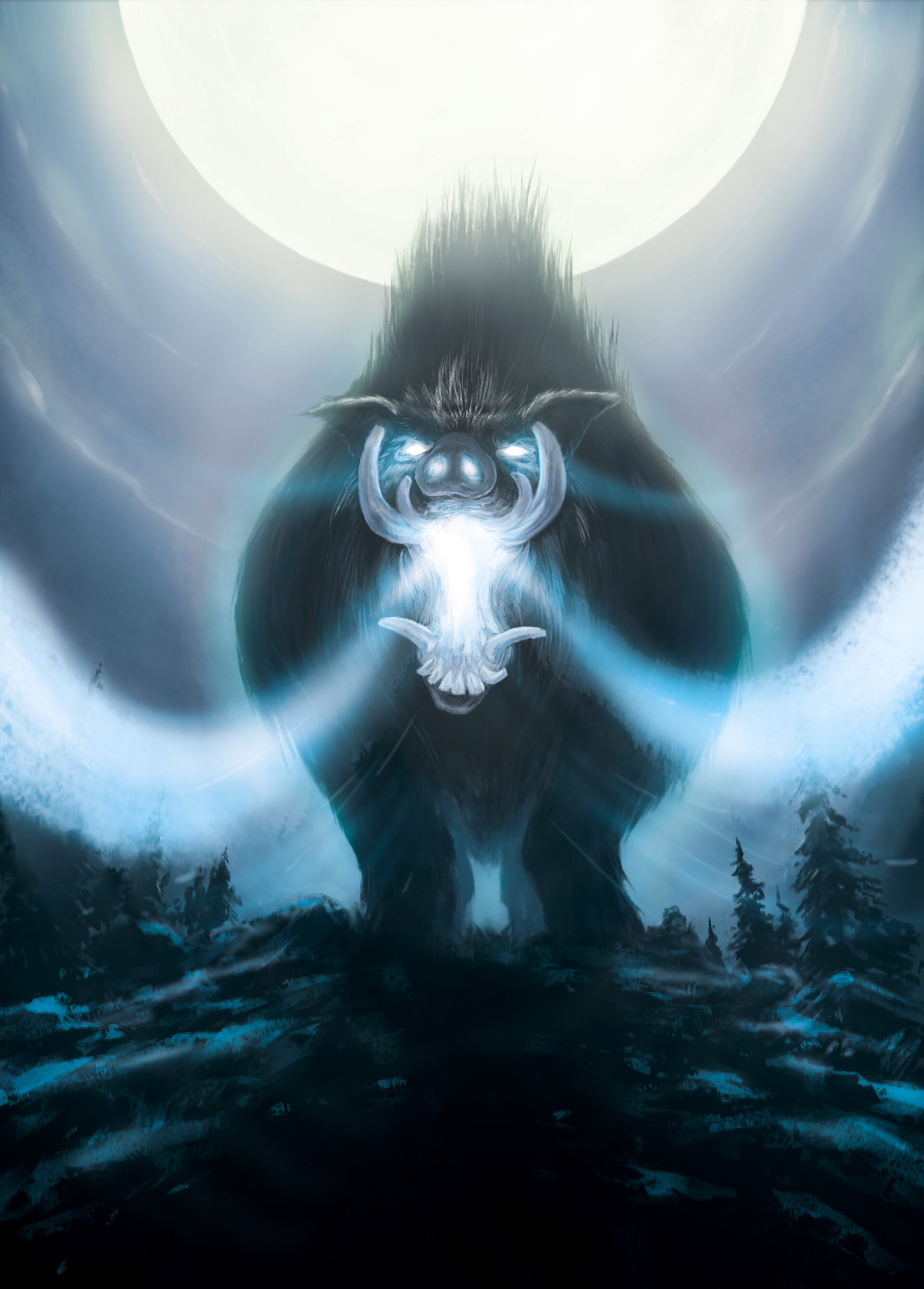 ArtStation - Phantom Twin Boars Token