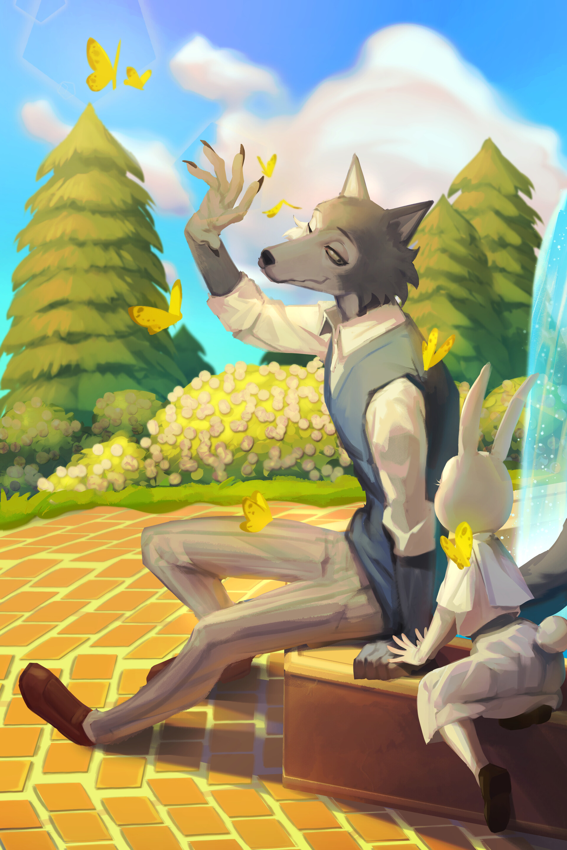 ArtStation - When the Music is Over Beastars Fan Art