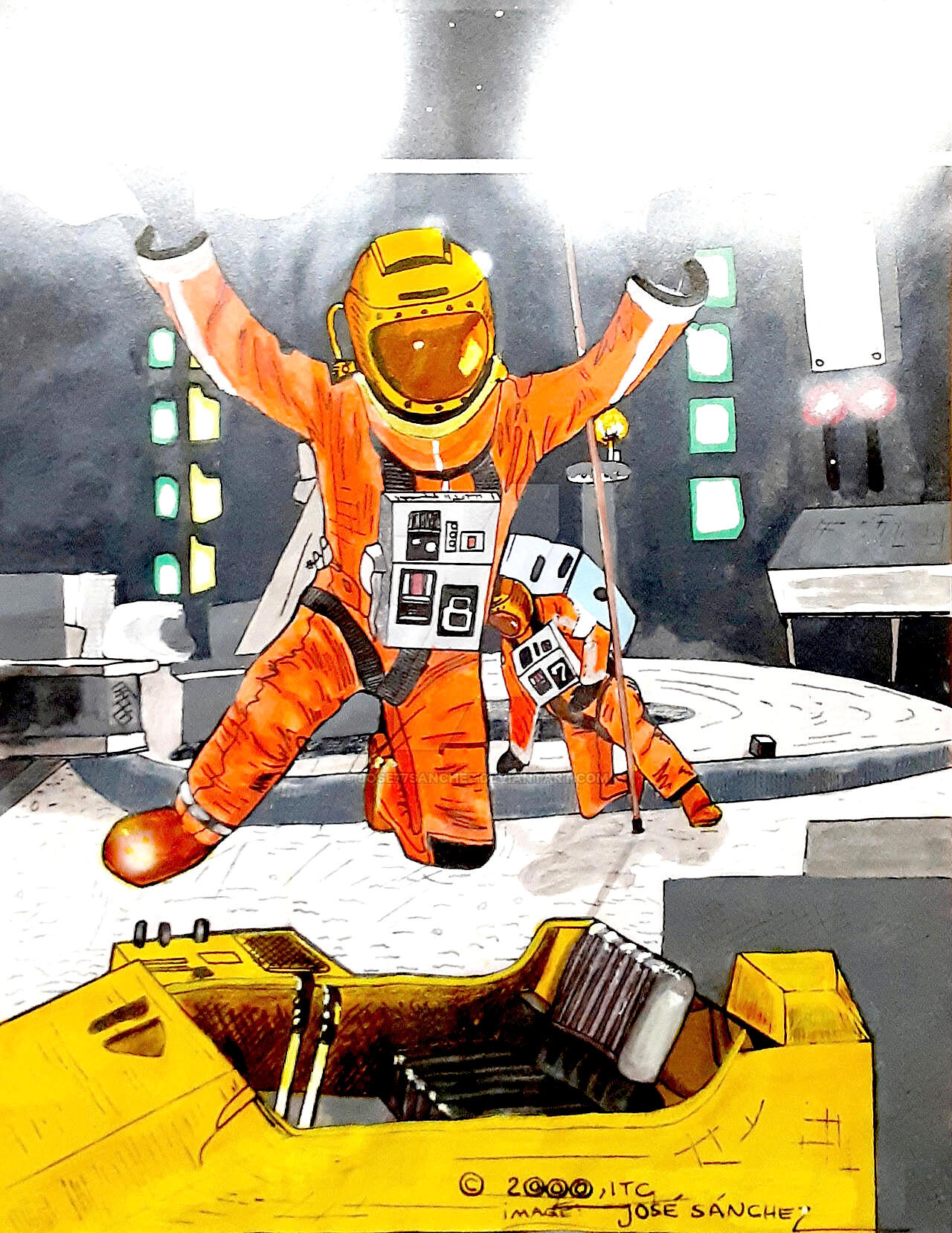 ArtStation - SPACE : 1999 Astronauts