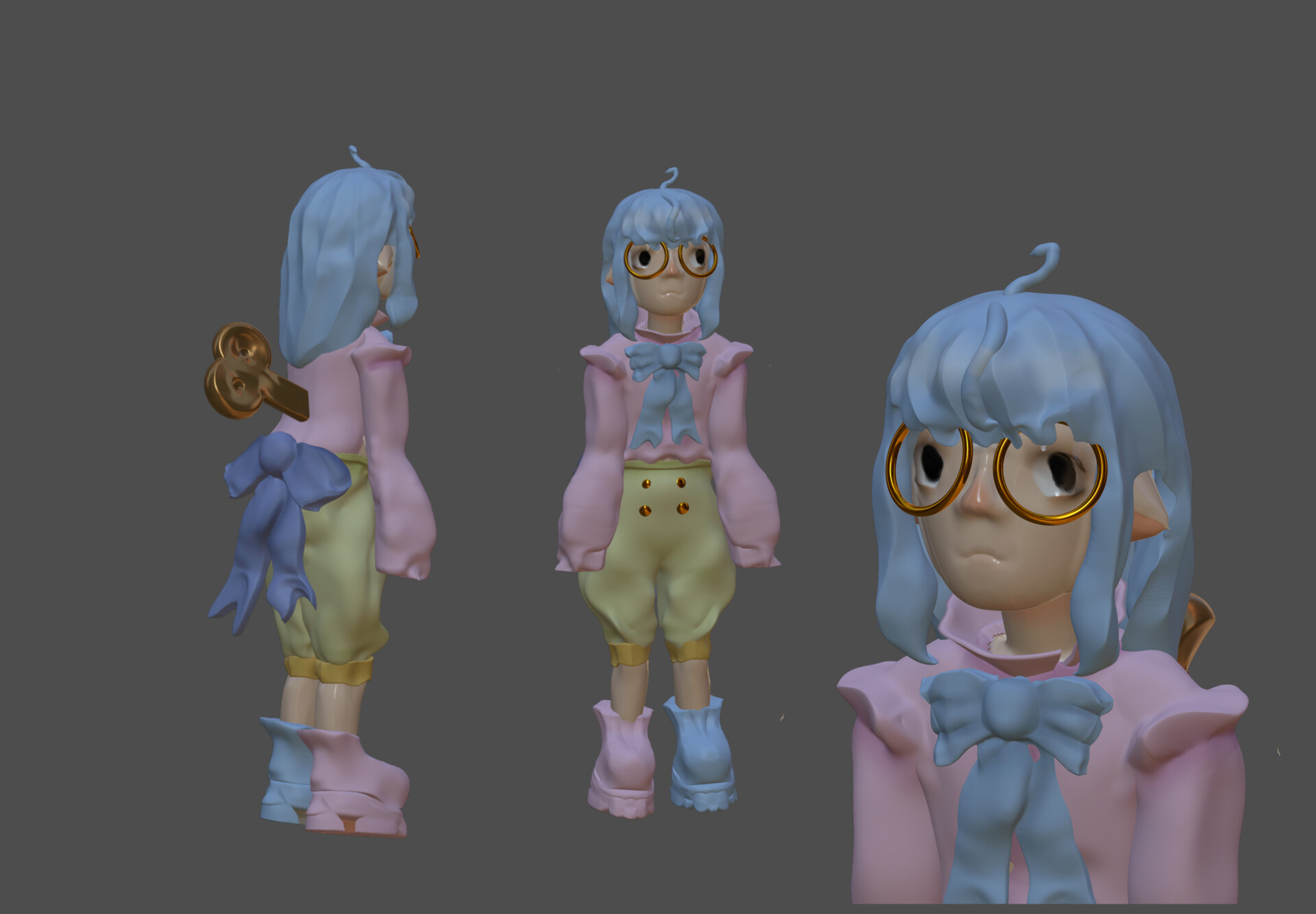 ArtStation - REN. Character design