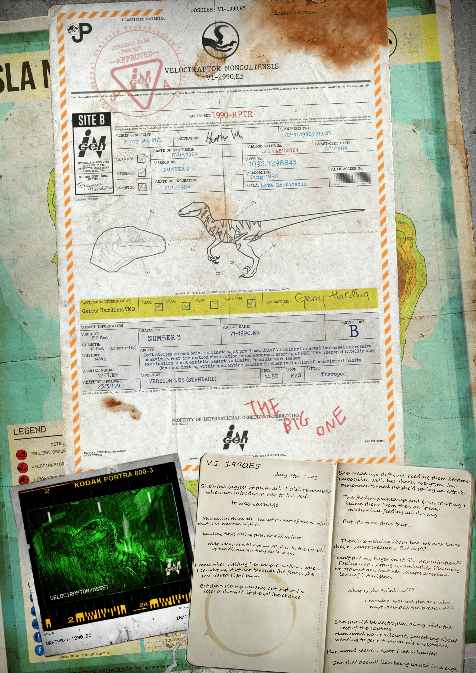 Max Ashby - Jurassic Park fan-art: The Big One