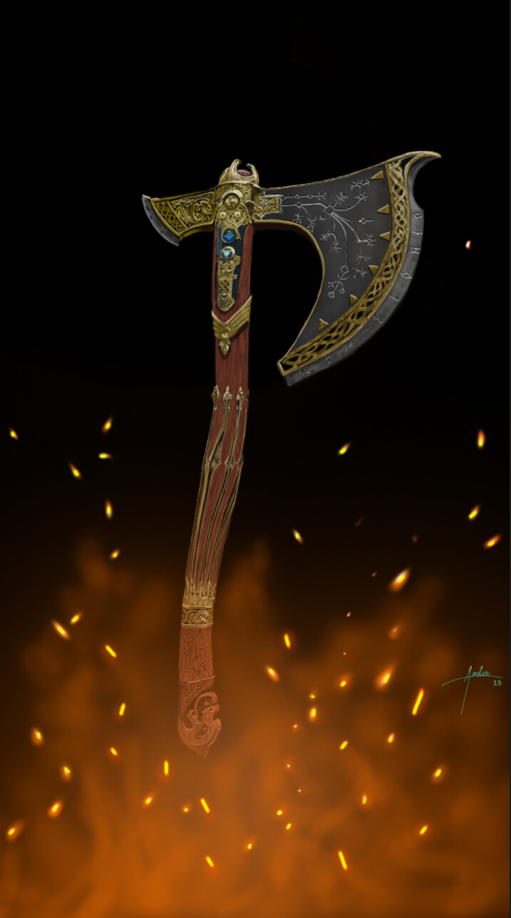 ArtStation - Leviathan Axe