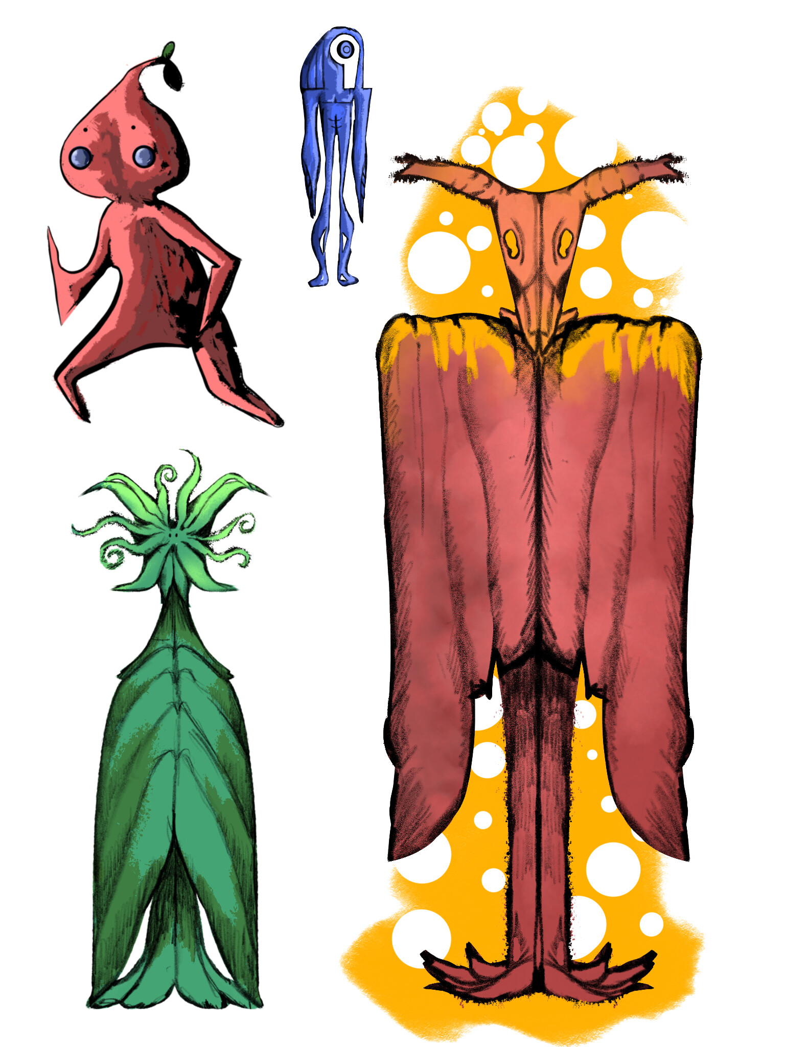 ArtStation - Miscellaneous Creature Designs