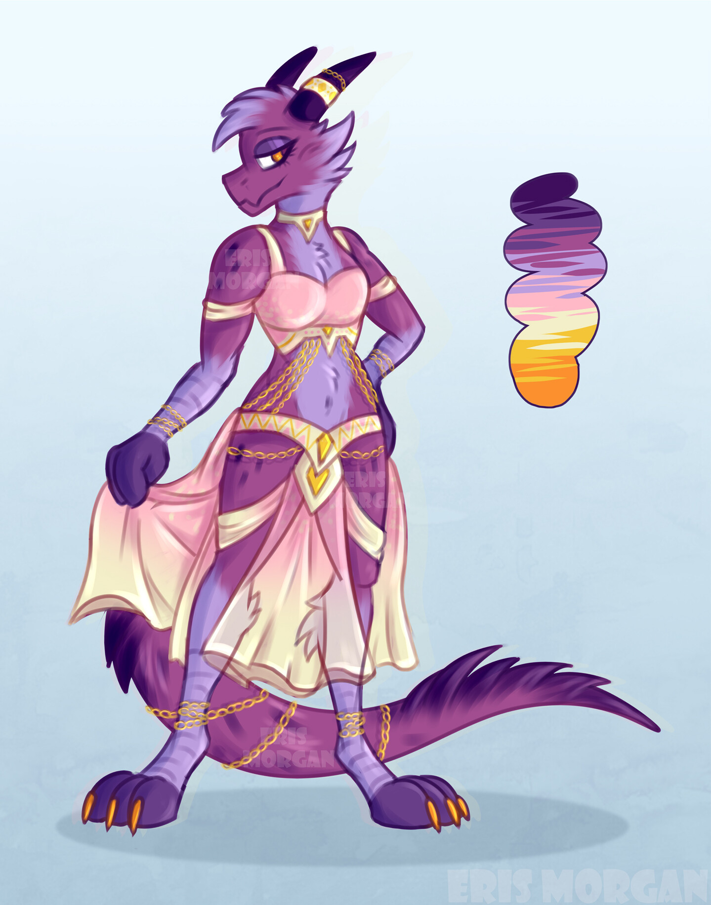 Artstation Kobold Dancer Adopt Closed