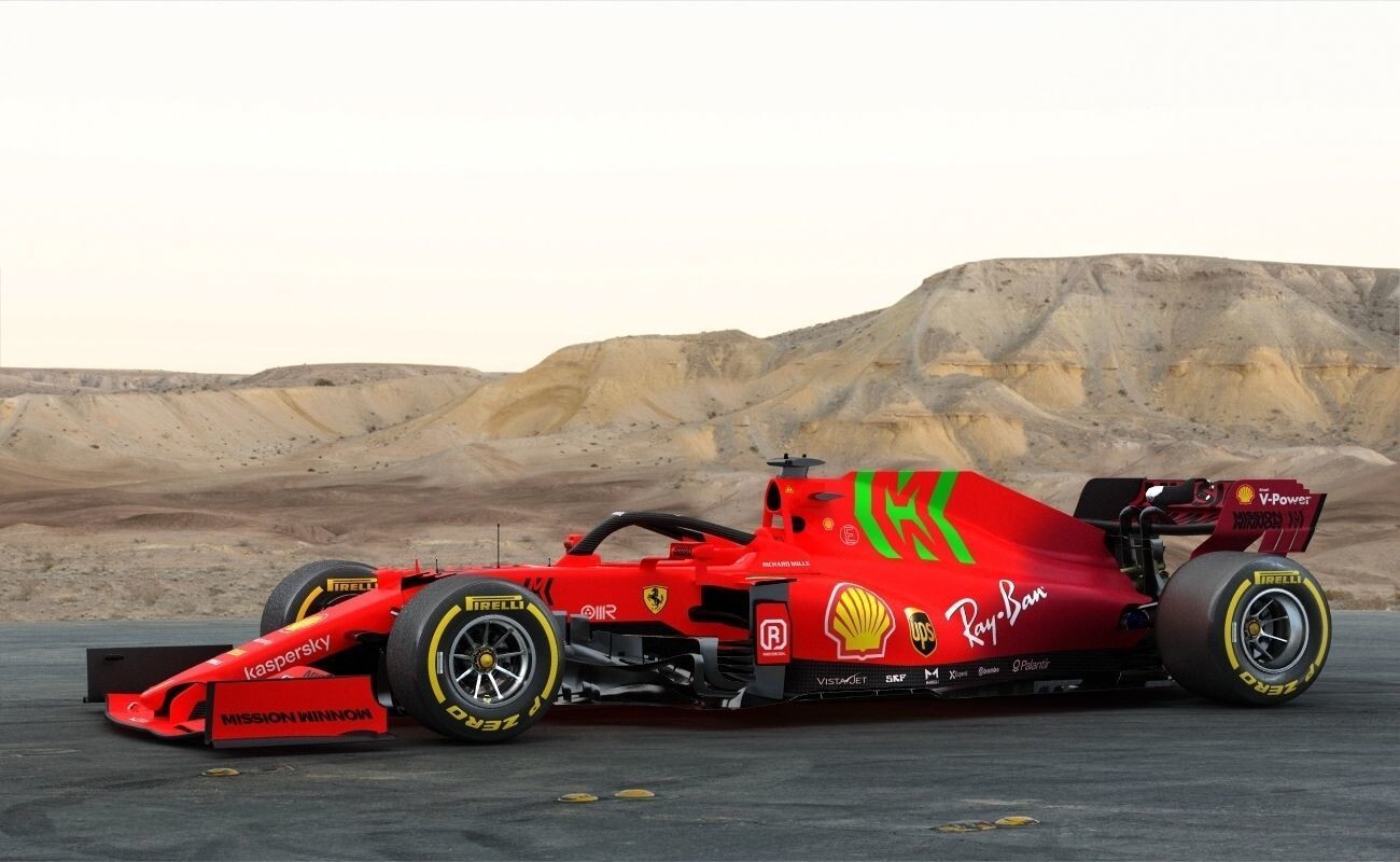 ArtStation - F1 Ferrari SF21 Season 2021 Low-poly 3D model