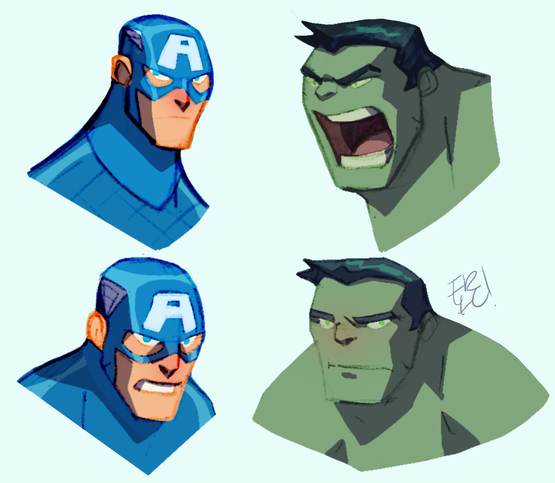 ArtStation - Marvel Sketches