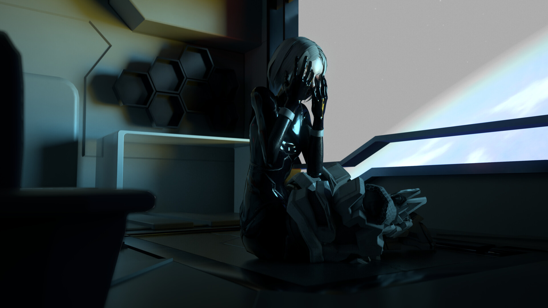 ArtStation - EVOLVE lighting tests