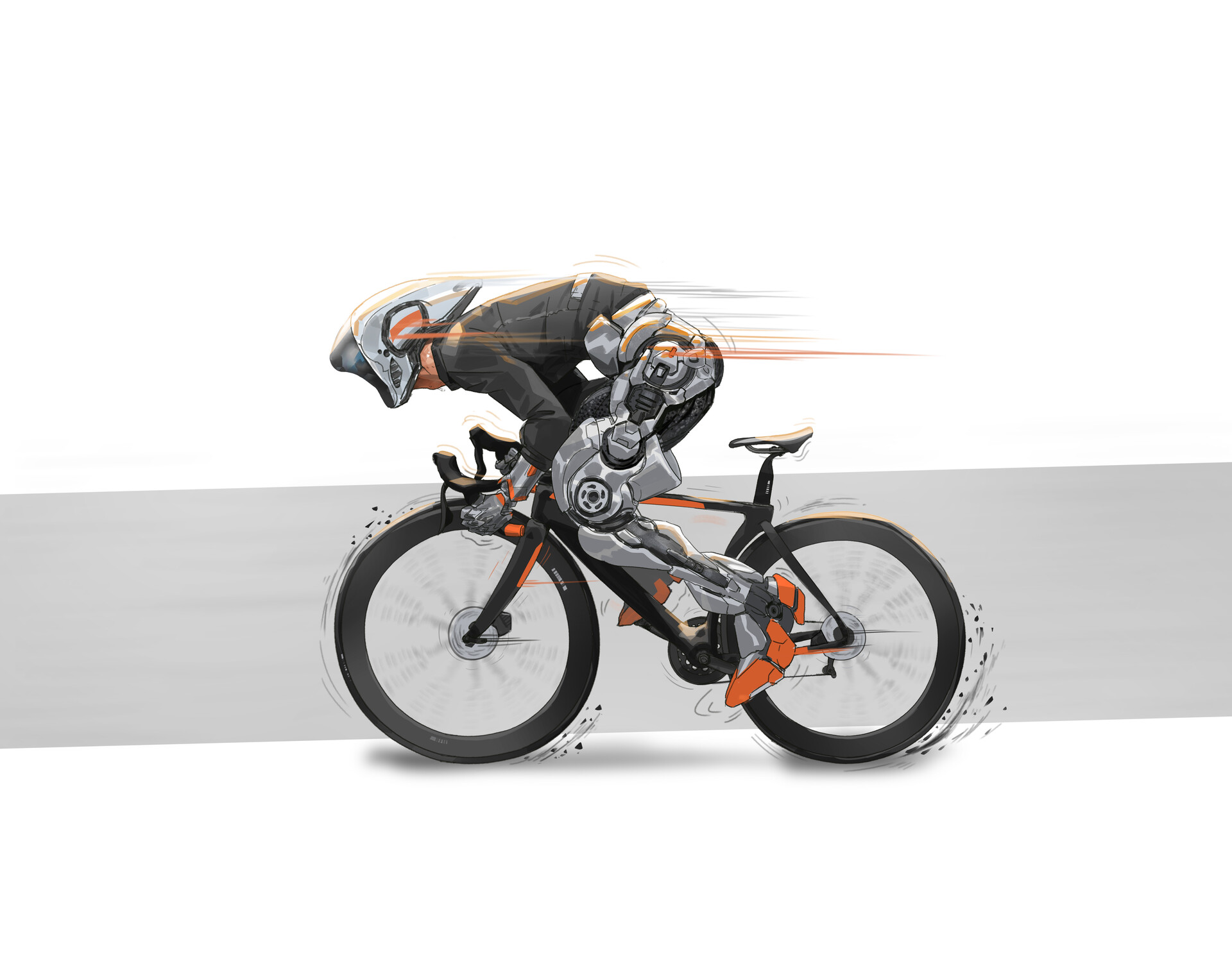 ArtStation - Ride a bike now.Immediately.Instantly.