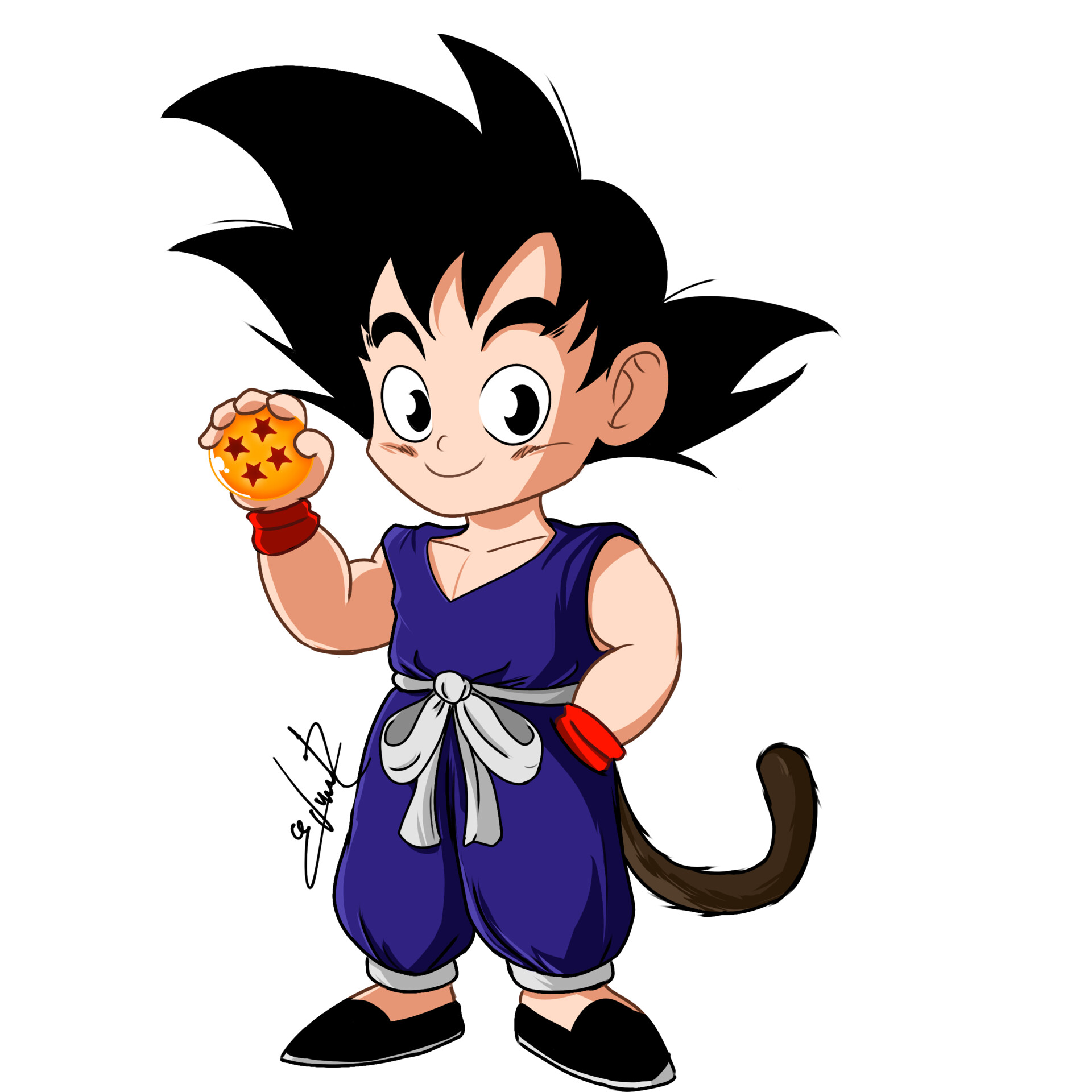 ArtStation - SON GOKU (kid)