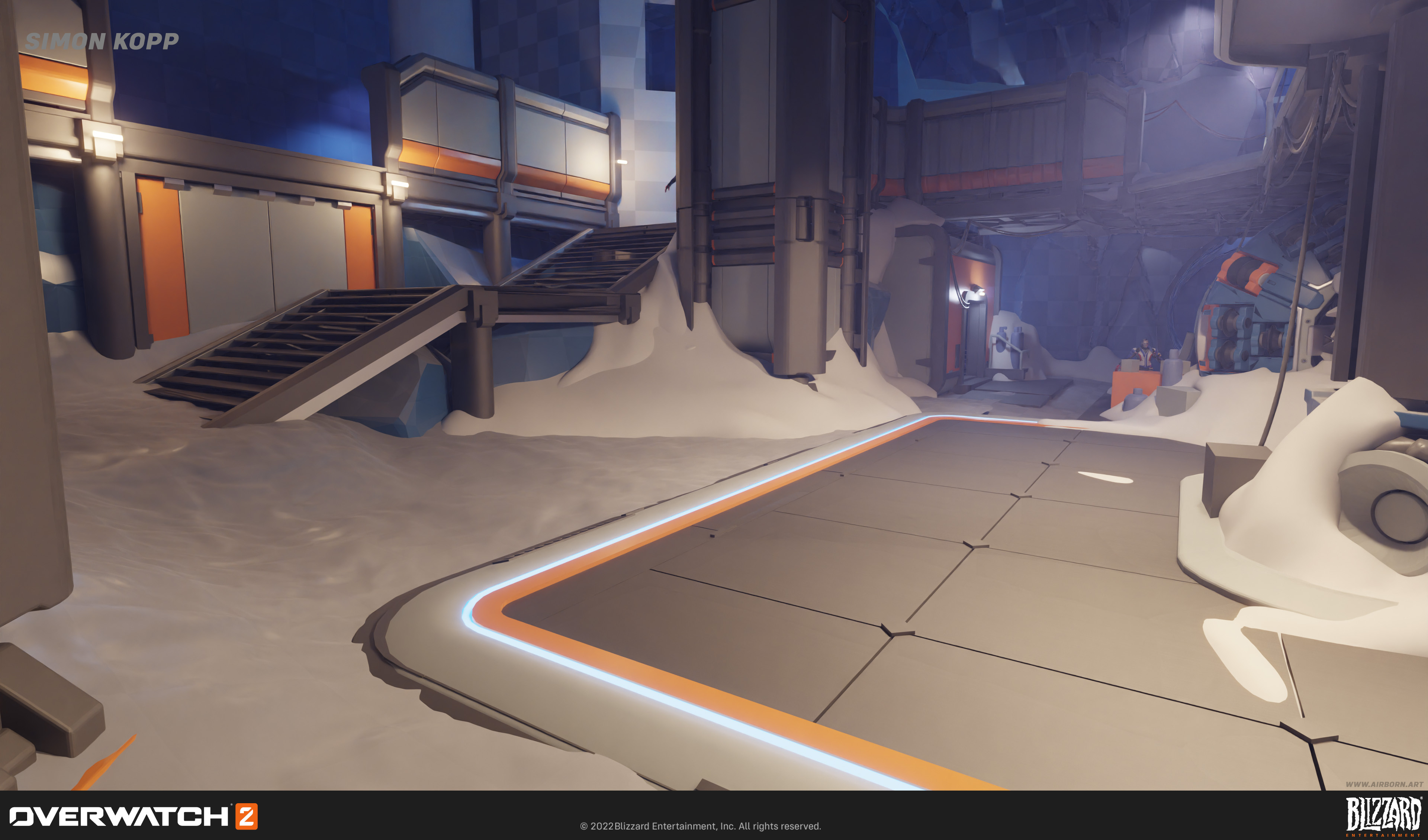 Simon Kopp - Overwatch 2 - Antarctic Peninsula Ice Cave