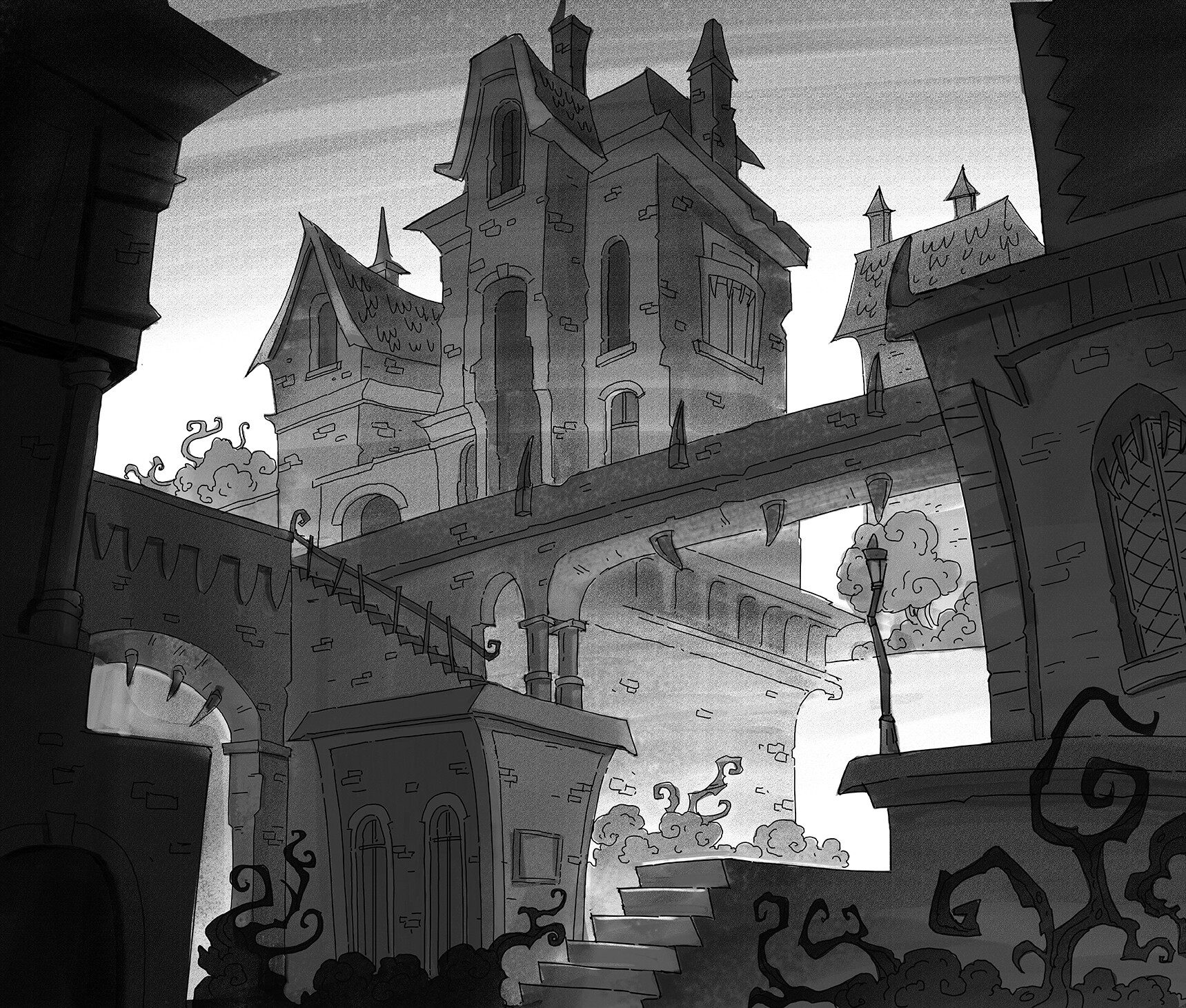 ArtStation - ghost town