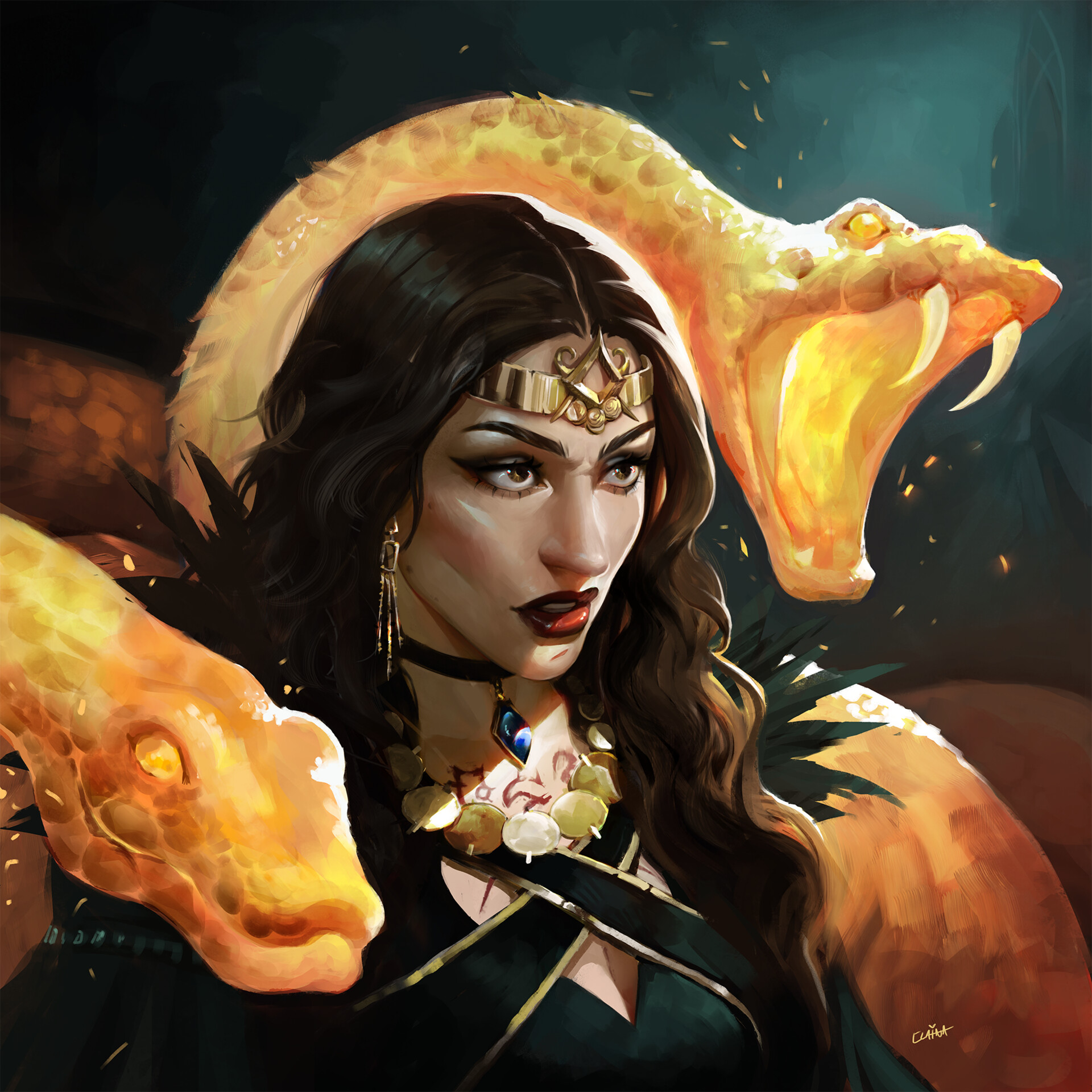 Šárka Claina Štvrtňová - Diablo Sorceress