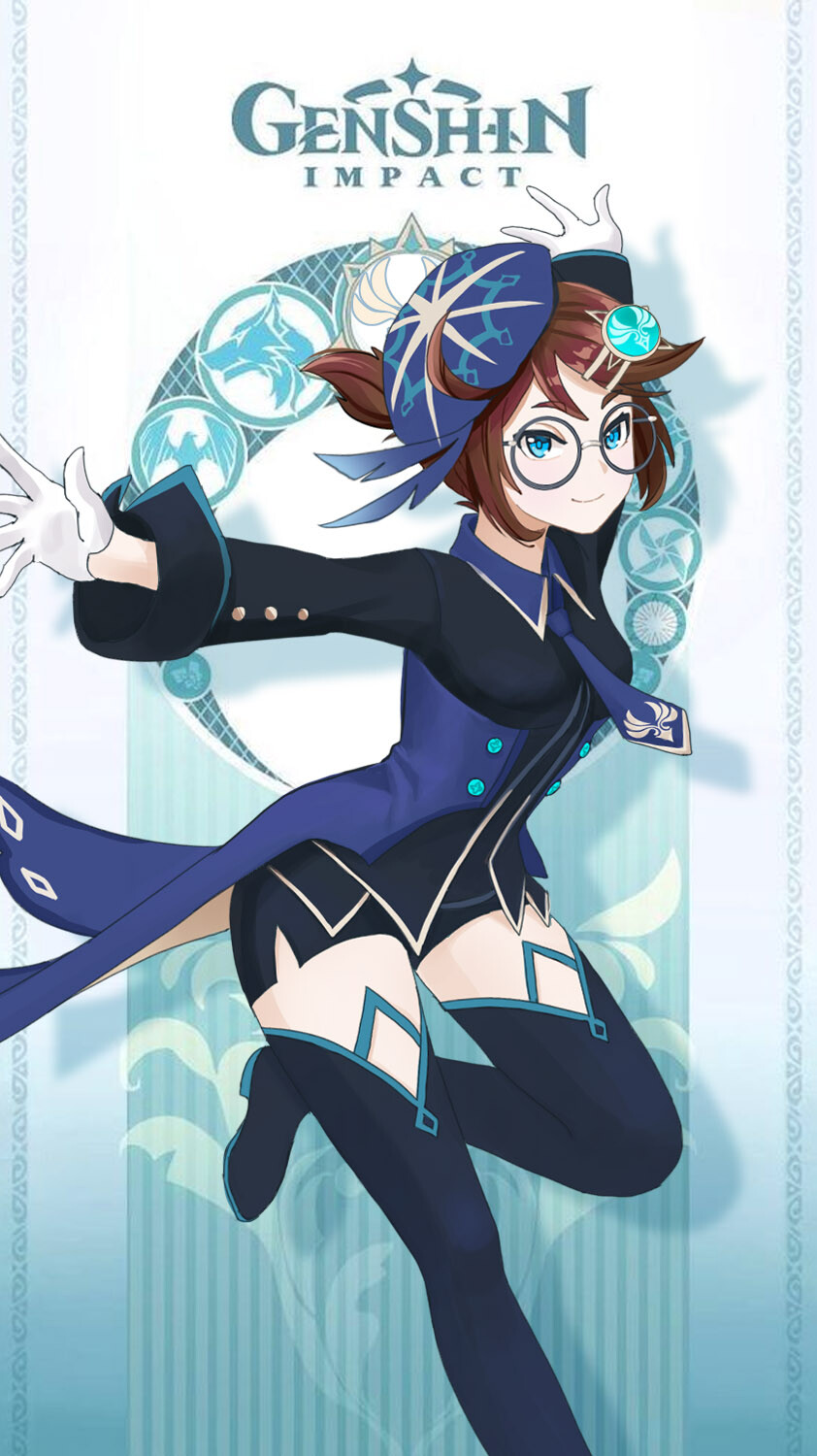 ArtStation - Genshin-style OC