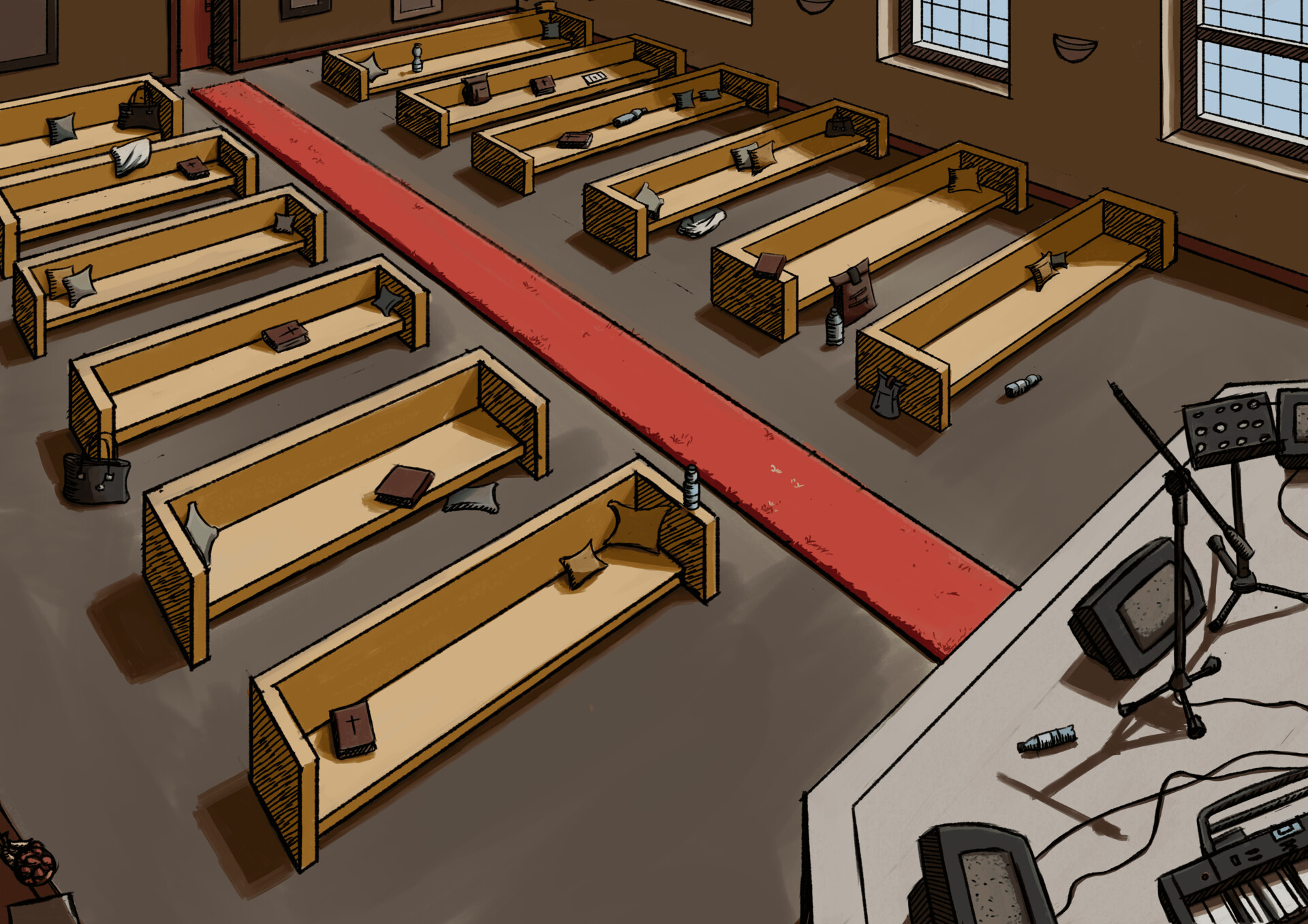 ArtStation - Church Inside