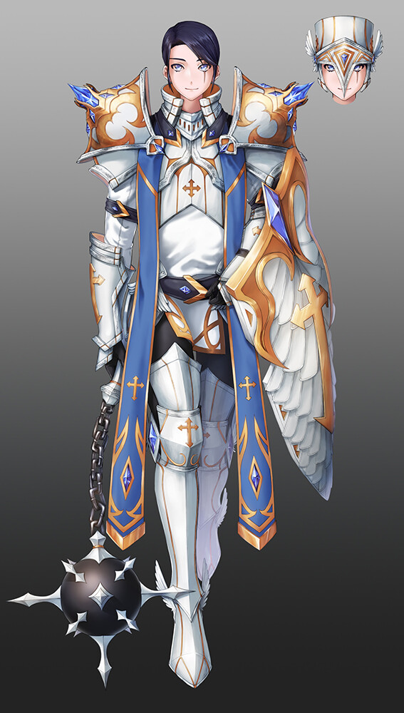 ArtStation - full of pride Paladin