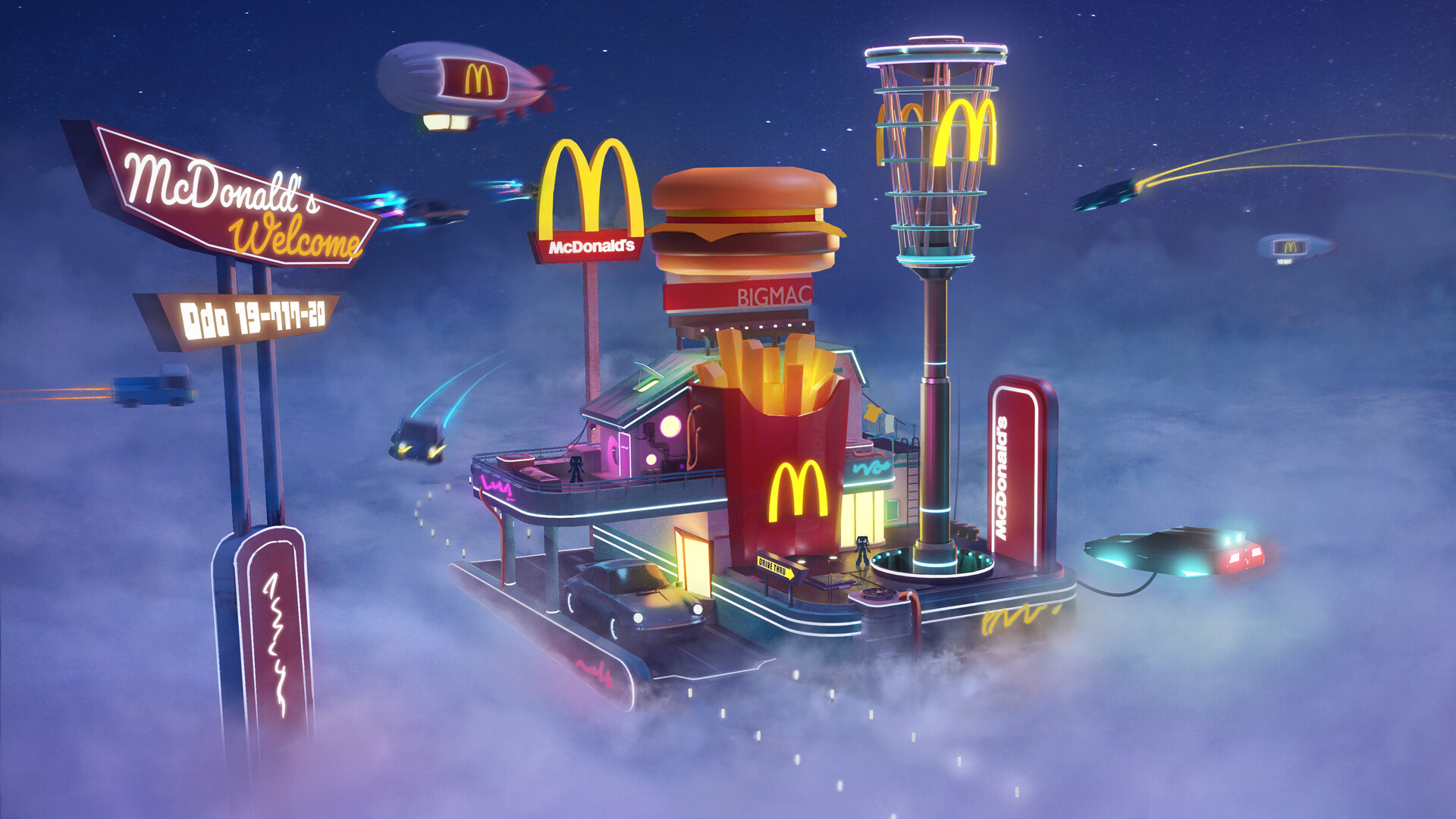 ArtStation - McDonald’s TVCM Ado “Odori” x asmi “PAKU” Tyrolimix