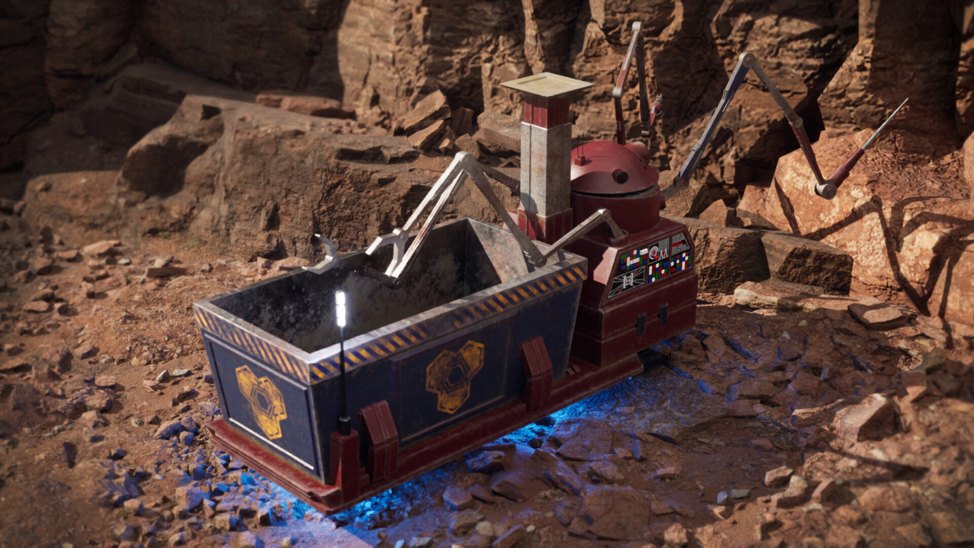 Beckett Miles - XT-87 "EXXY" Star Wars Inspired Mining Droid