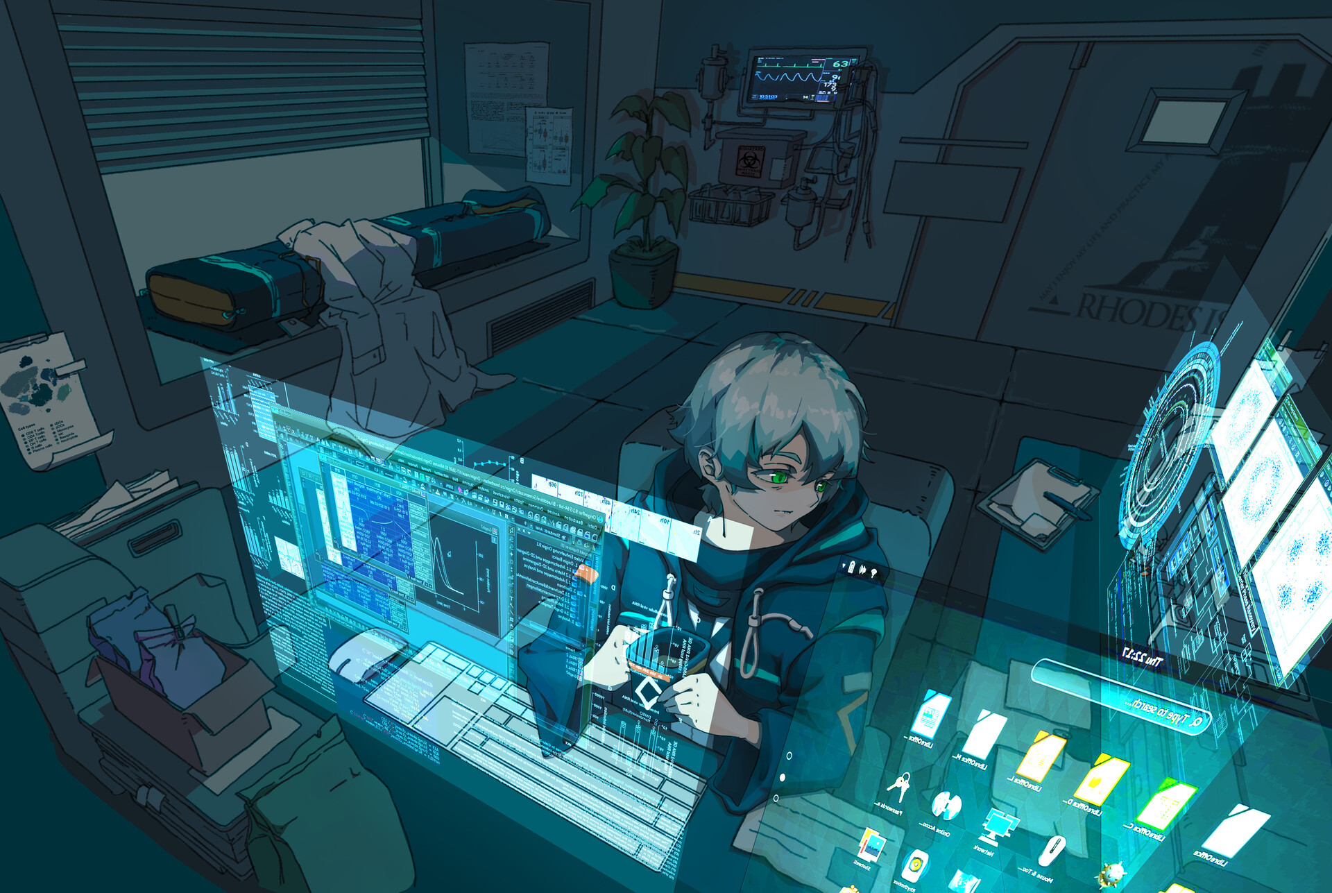 ArtStation - Ark Knights Doctor