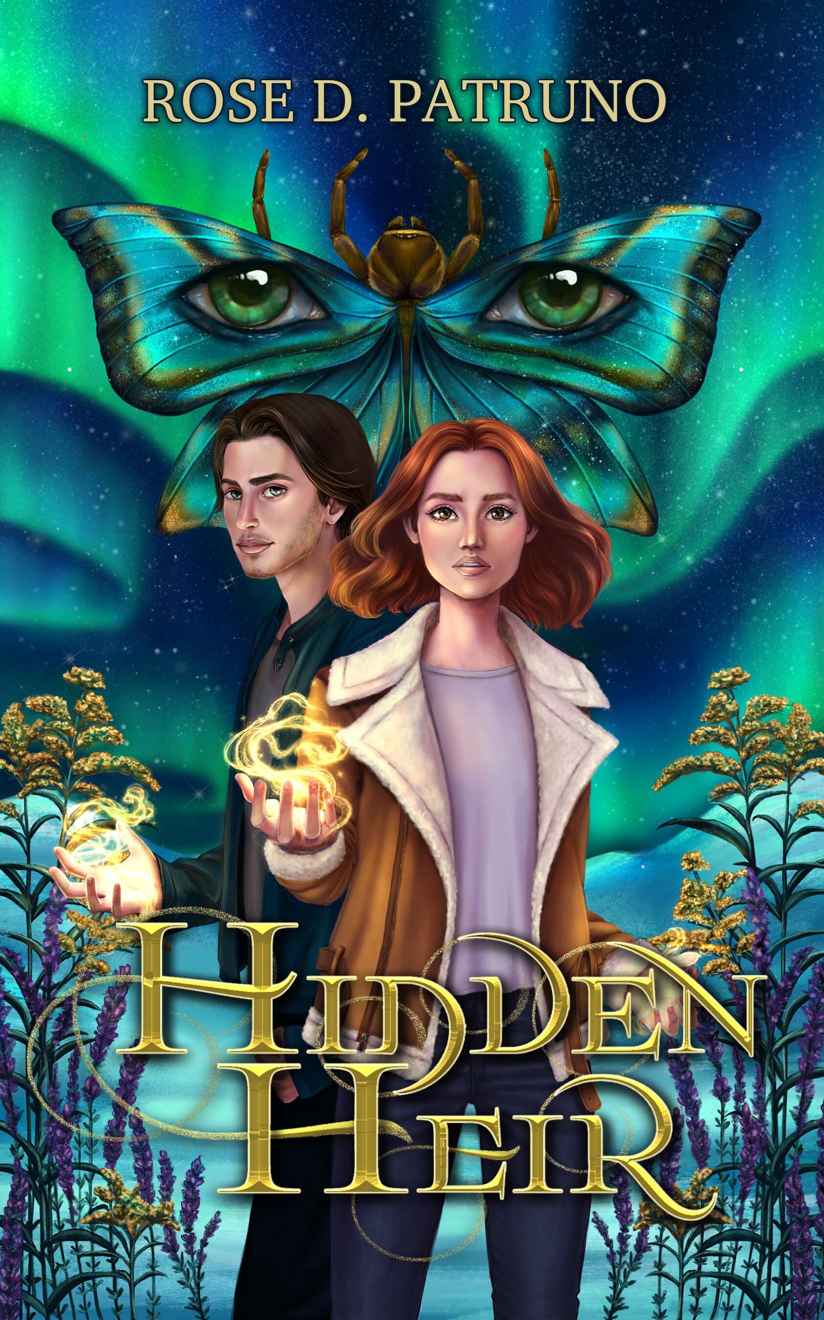 ArtStation - Cover Design and Title Design for the book 'Hidden Heir ...