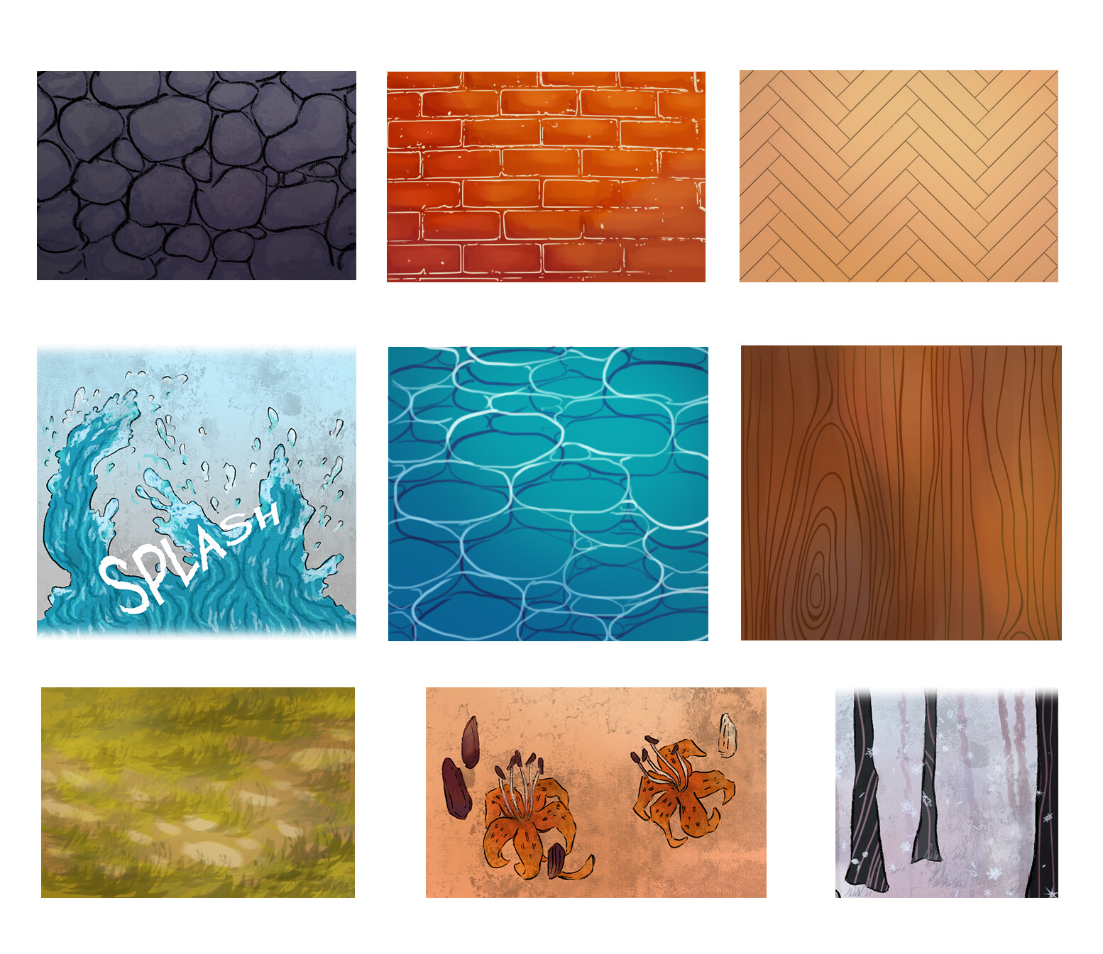 ArtStation - Few different textures