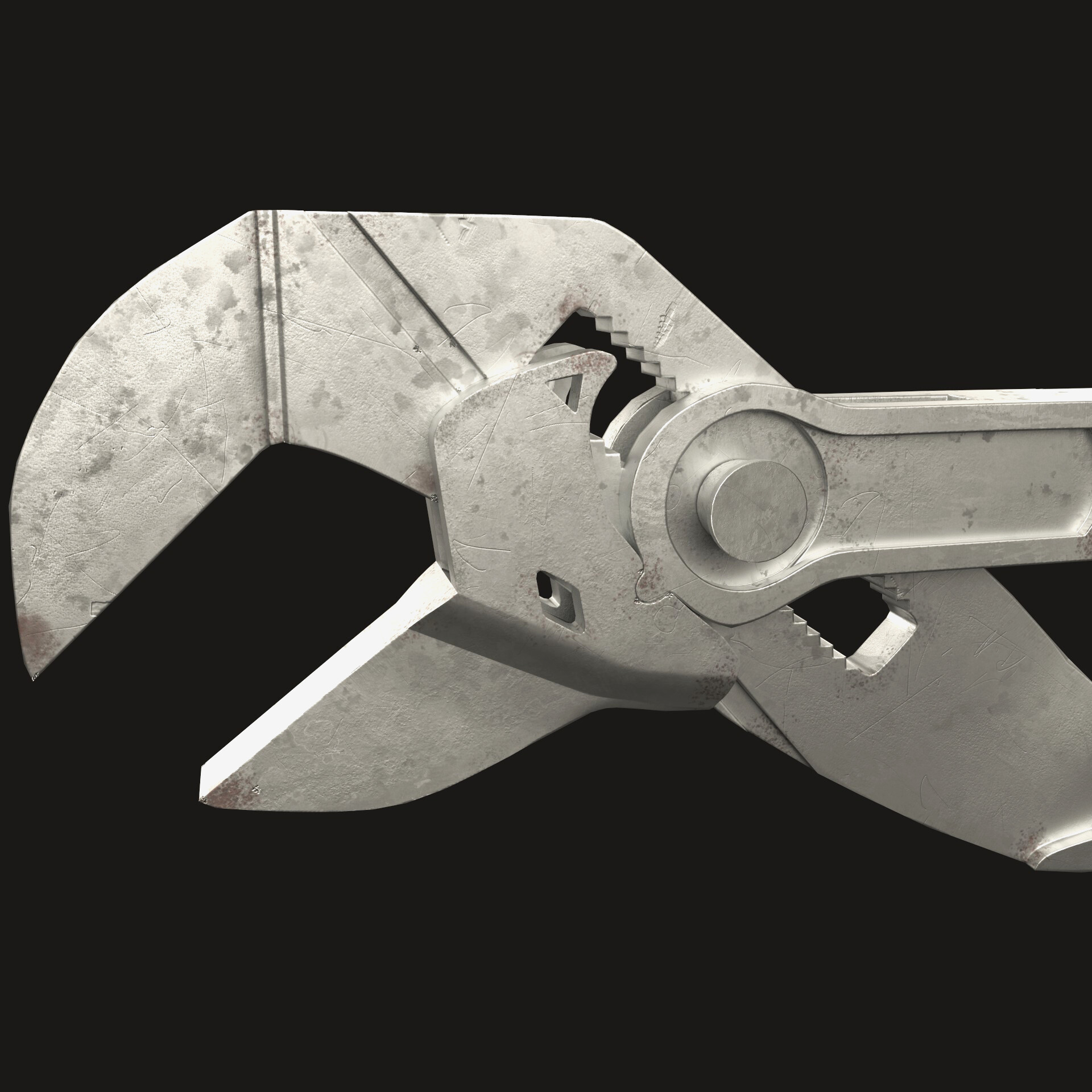 ArtStation - Adjustable pliers 3d Art