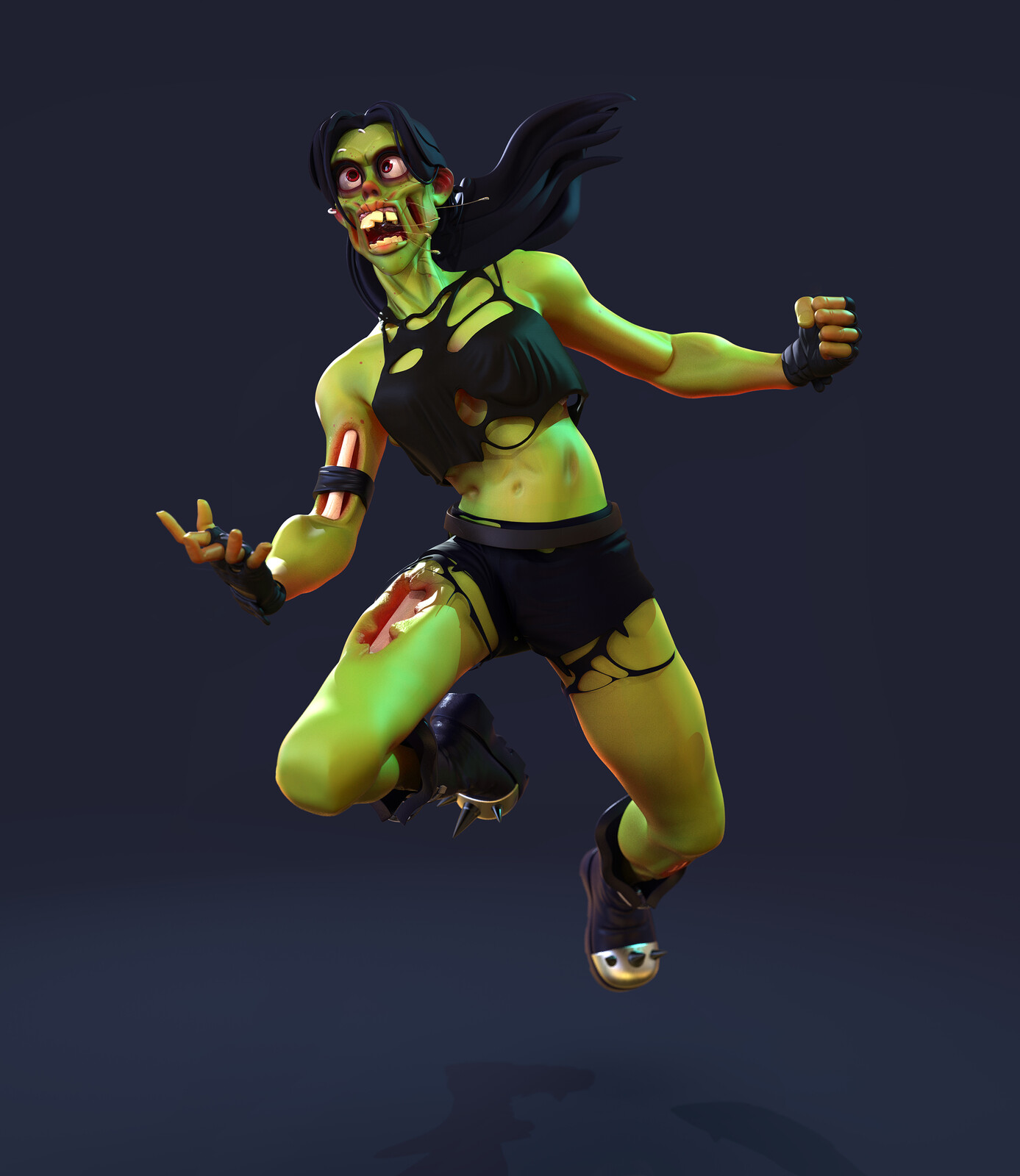 Hadrien Gouedard - Zombie - female