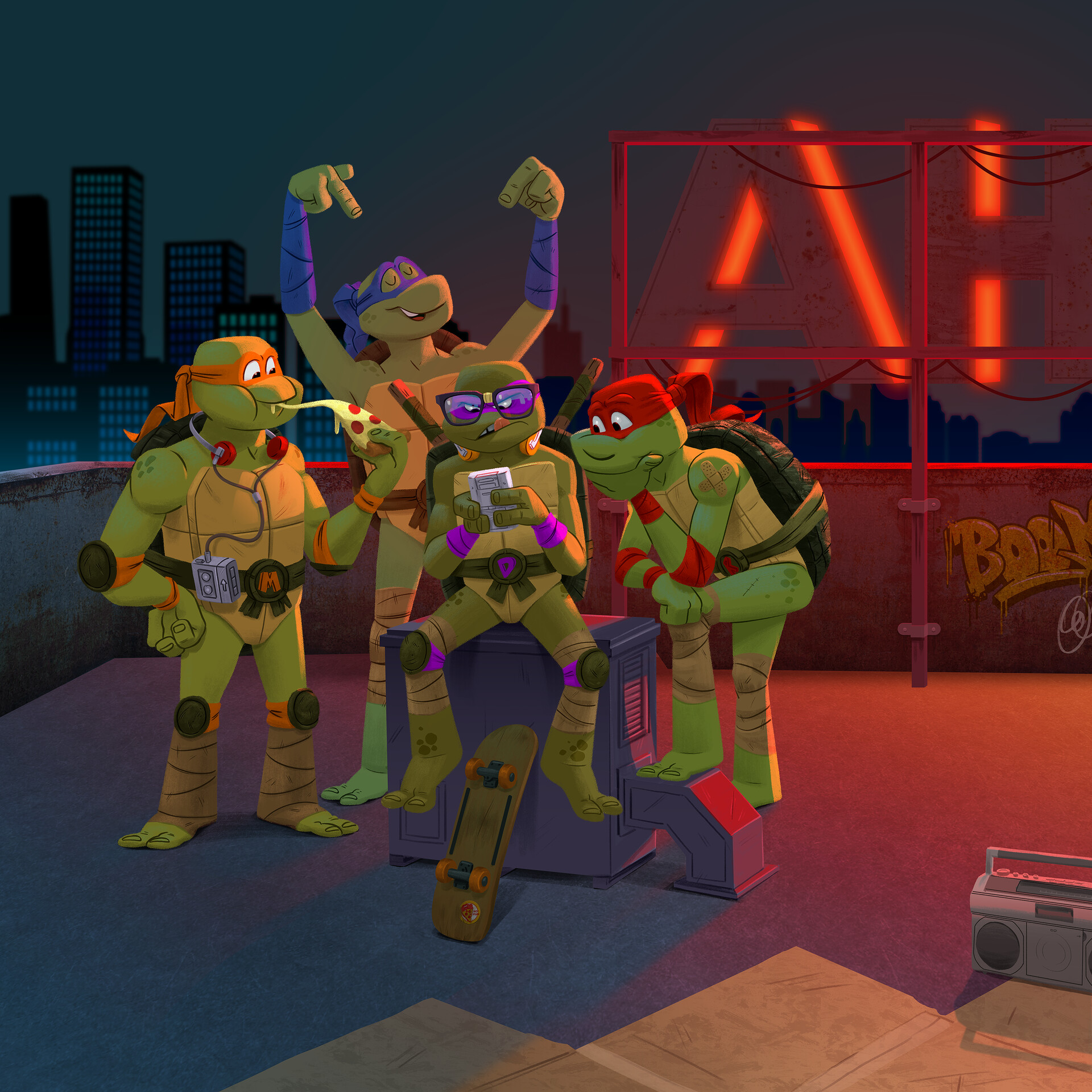 ArtStation - TMNT