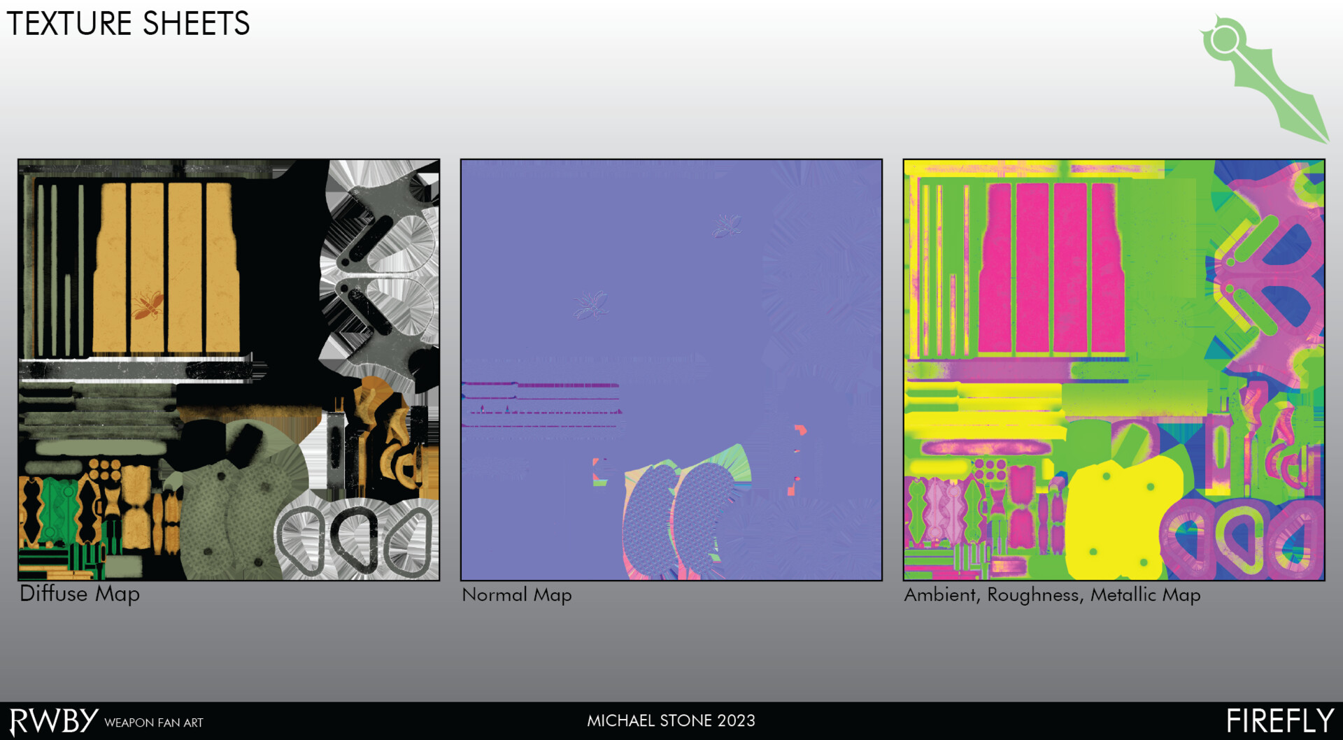 Michael Stone - Firefly - RWBY Weapon Fan Art