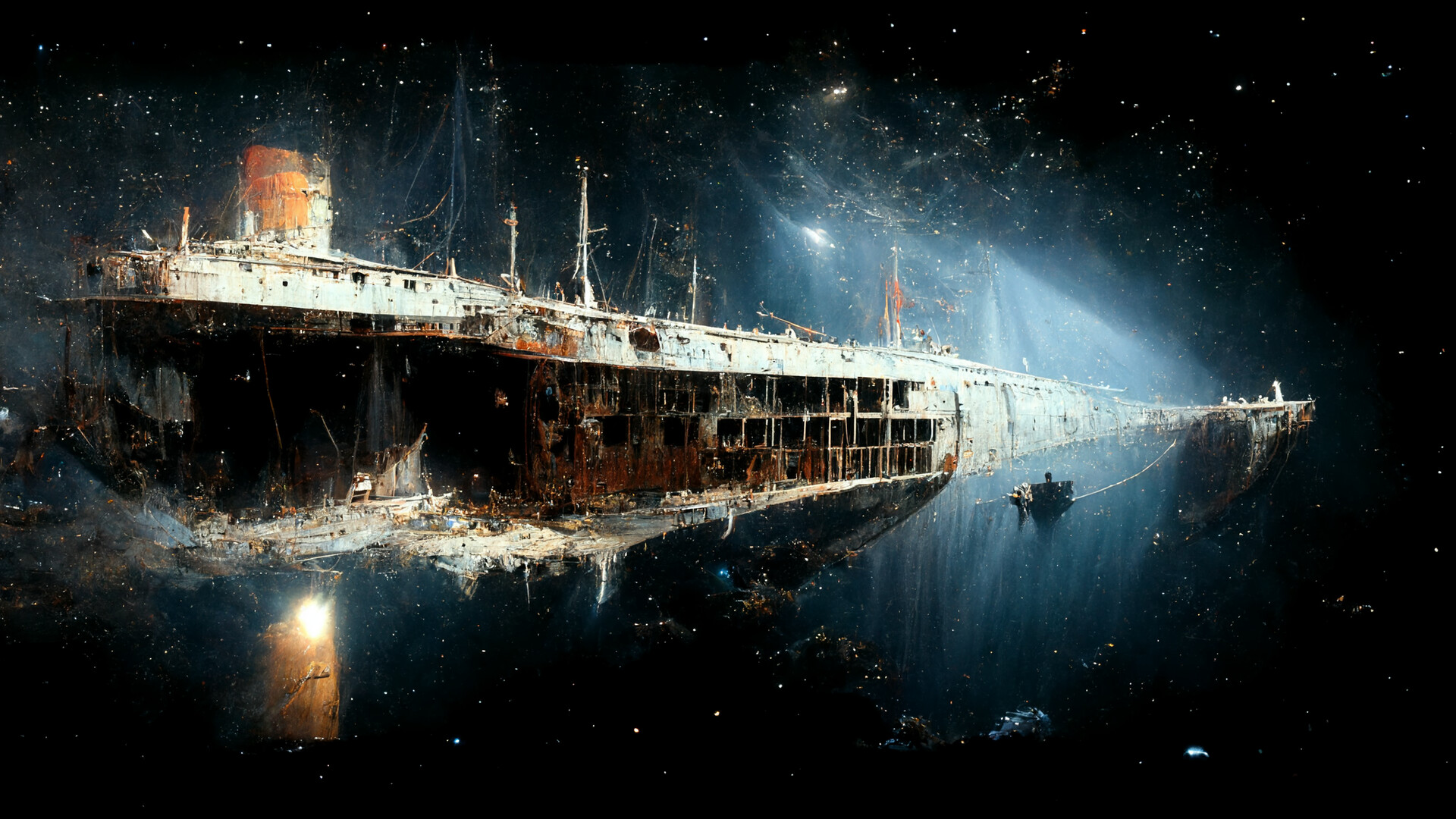 ArtStation - Star Ship Titanic