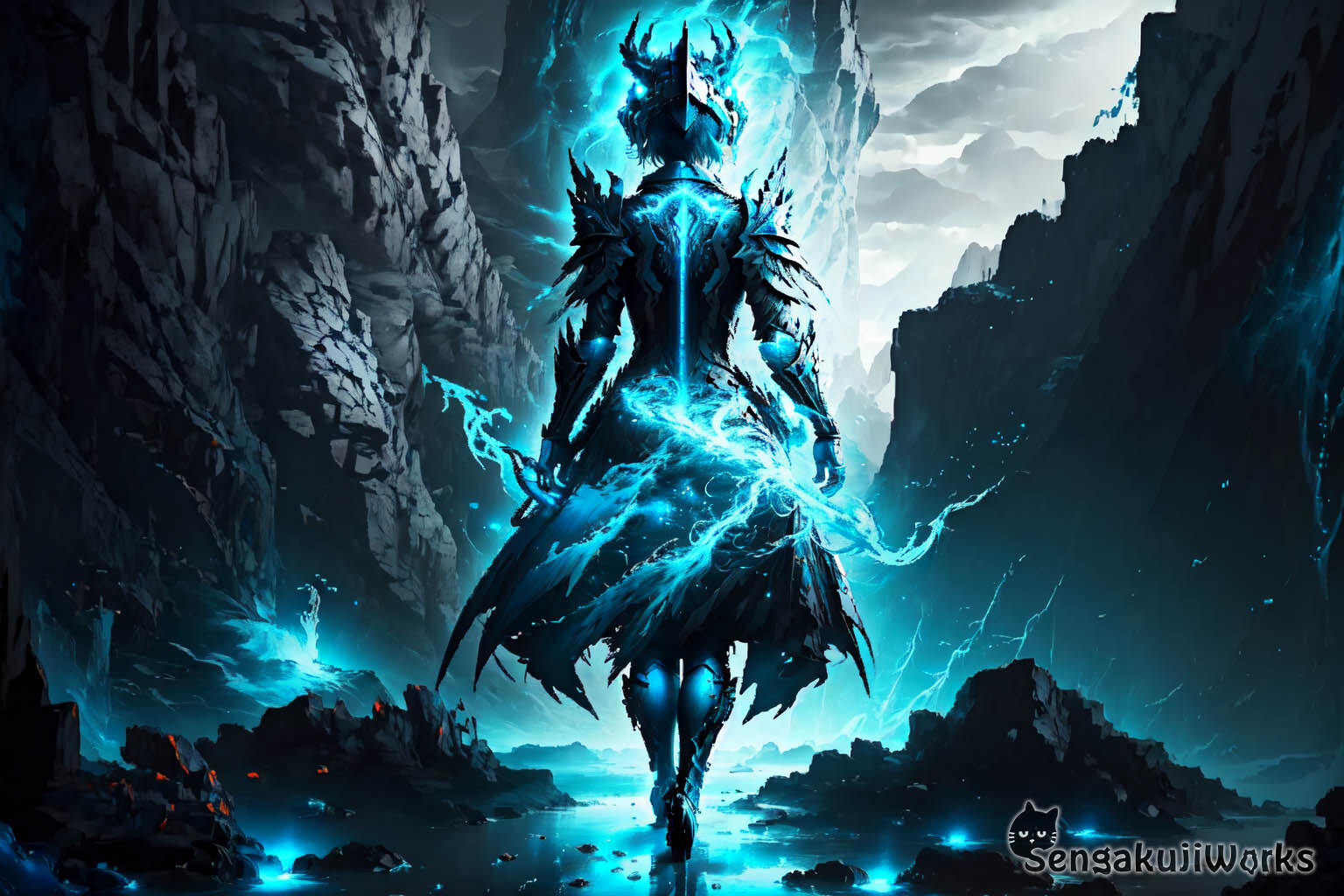 ArtStation - Neon Battlefield