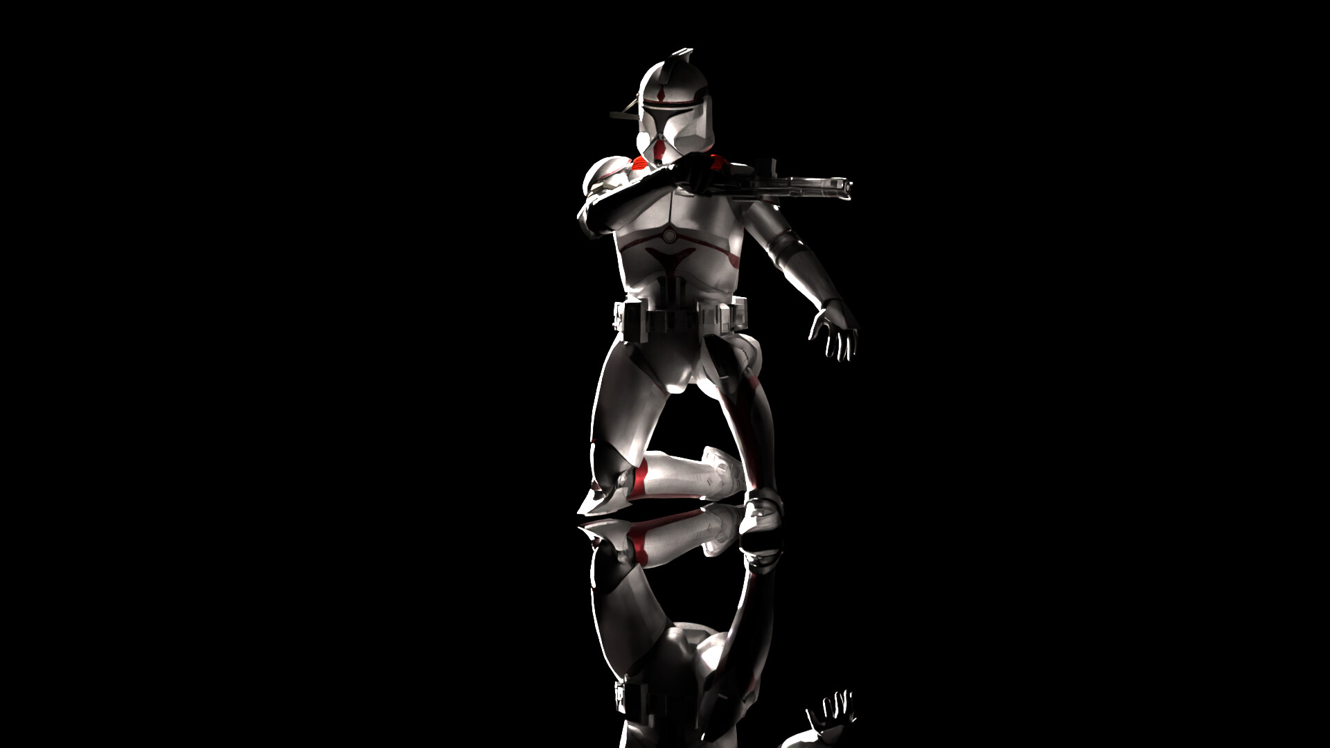 ArtStation - clone trooper coruscant guard